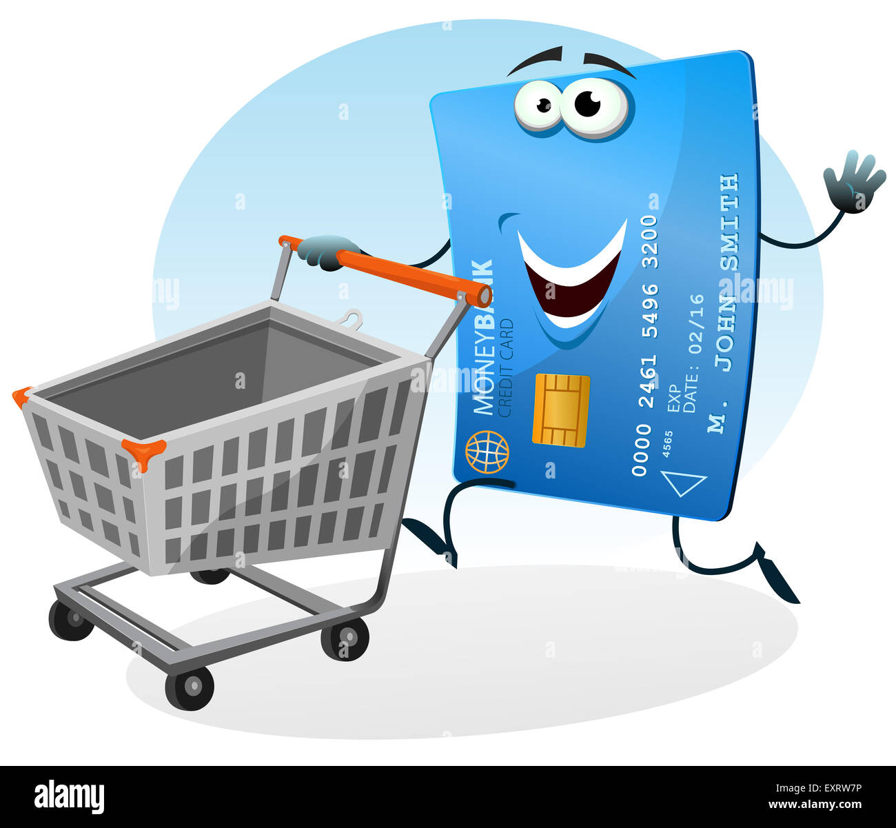 Funny Shopping Credit Card