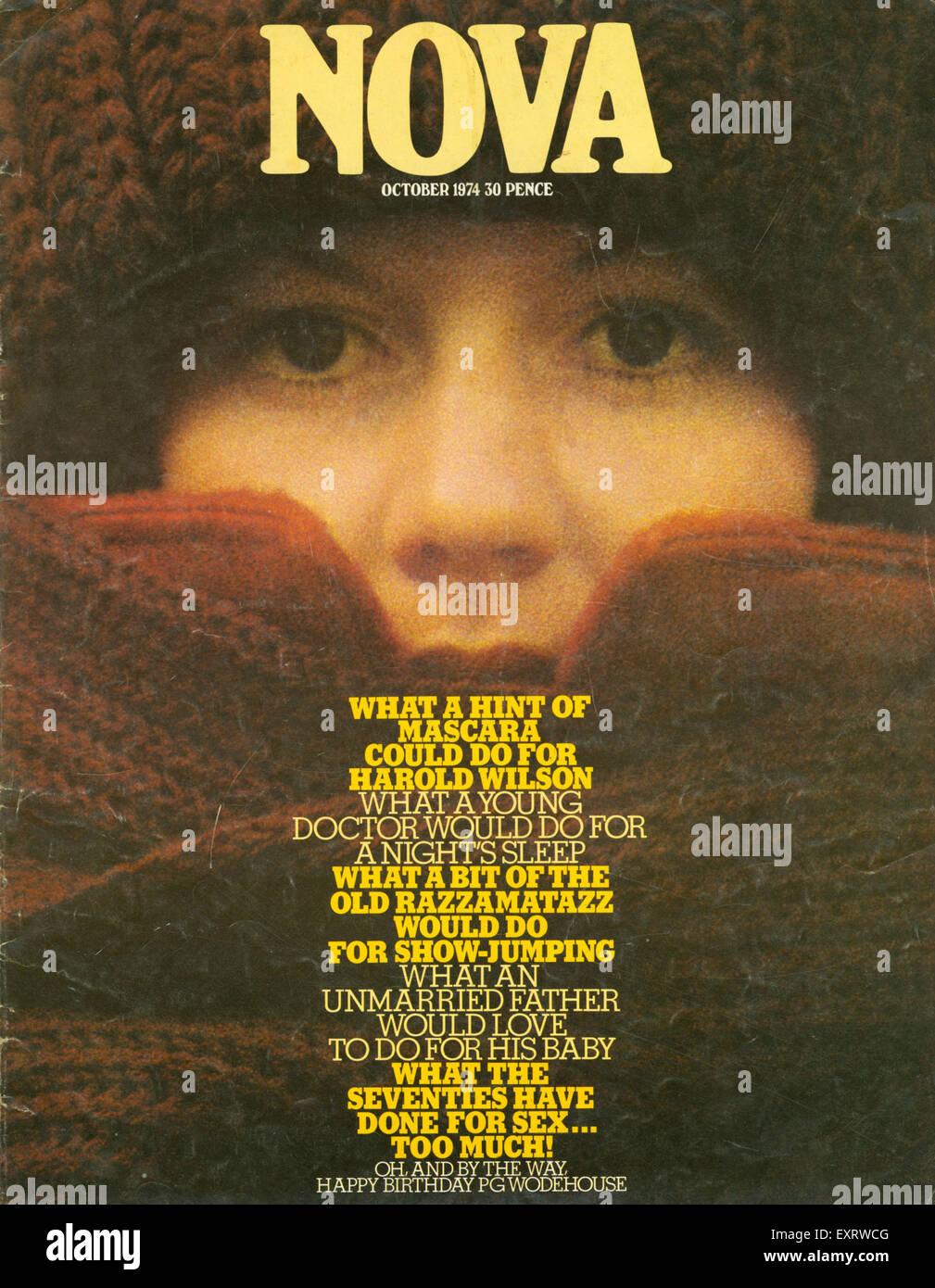 1970s UK Nova Magazine Cover Stock Photo - Alamy