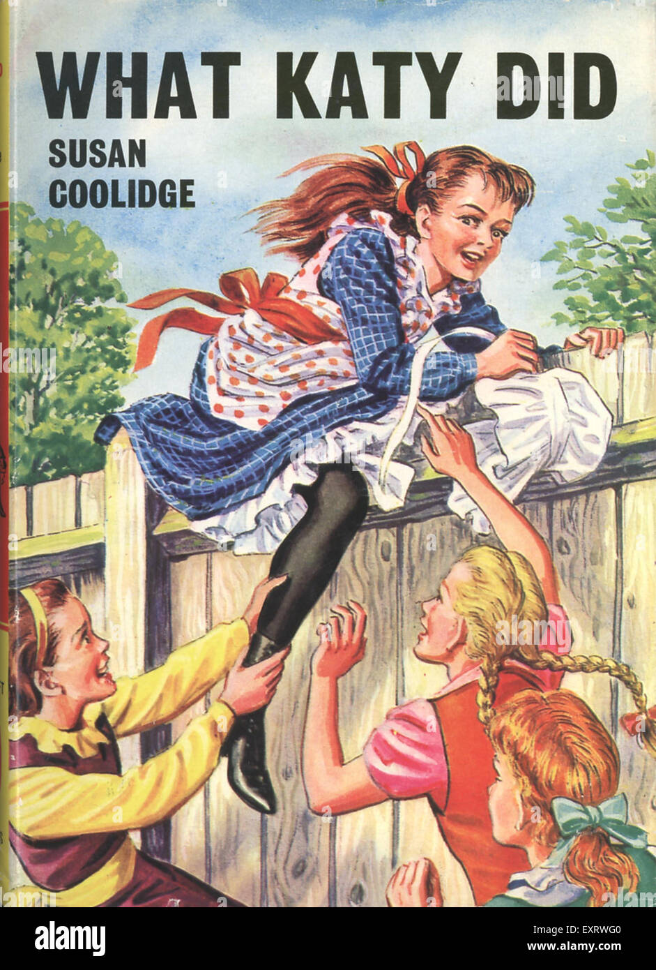 1960s UK What Katy Did Book Cover Stock Photo - Alamy