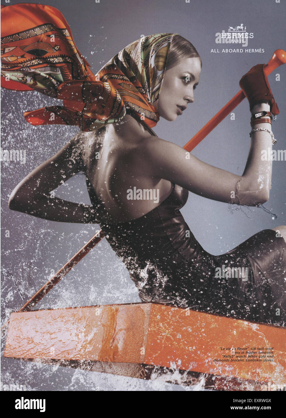 Hermes advert hi-res stock photography and images - Alamy