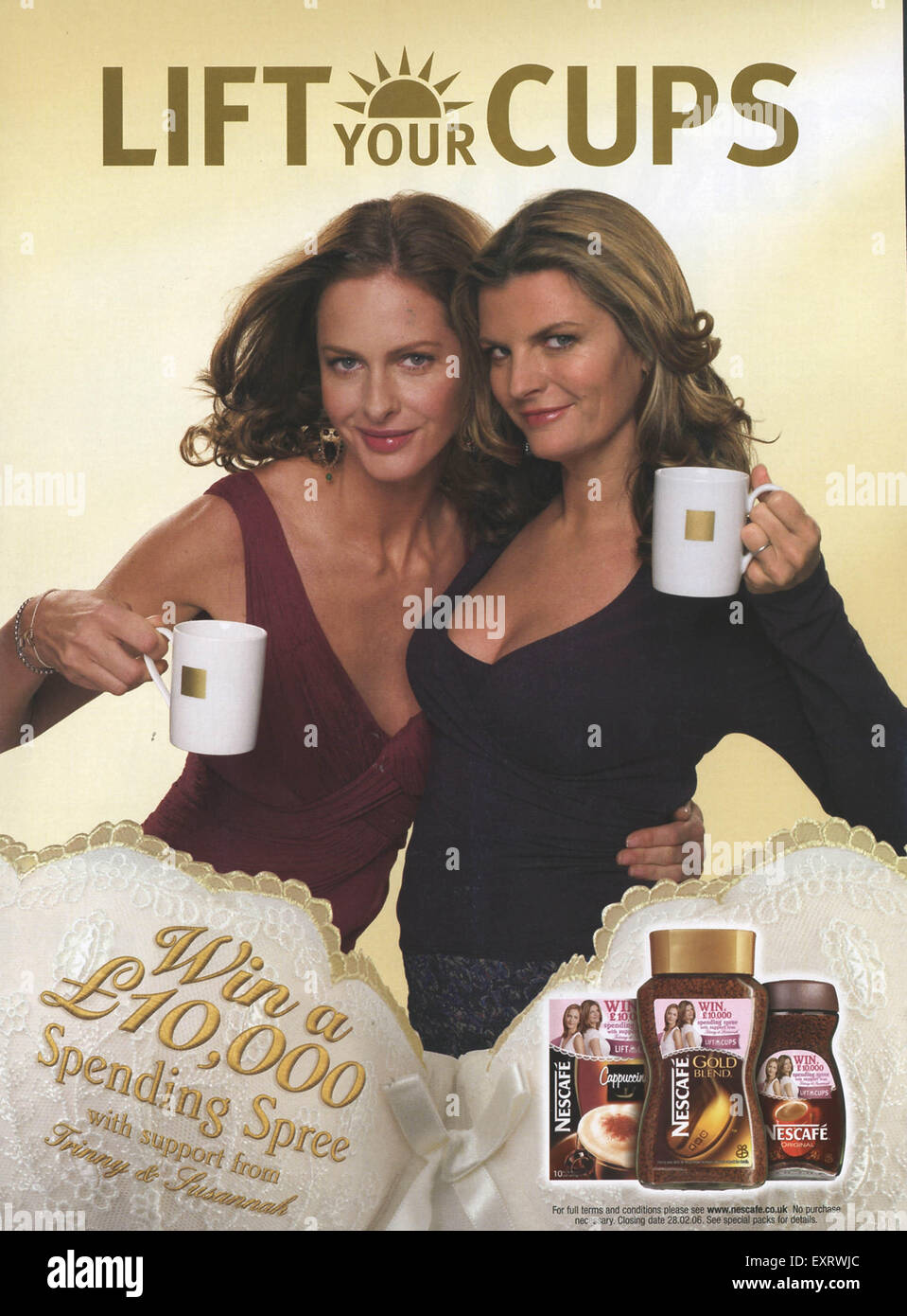 2000s UK Nescafe Magazine Advert Stock Photo - Alamy