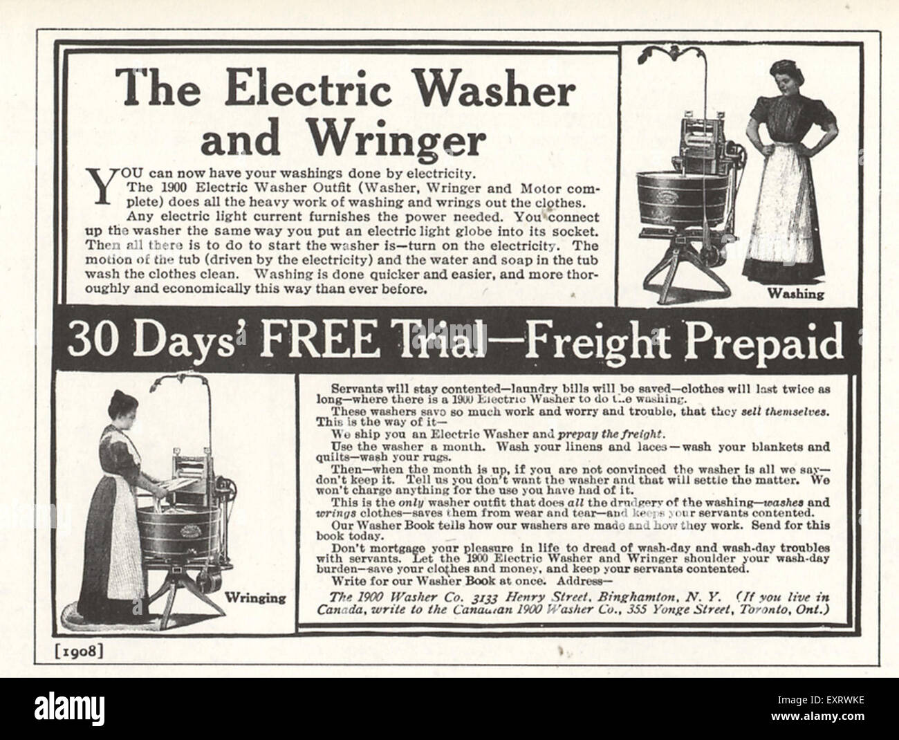 Wringer washer hi-res stock photography and images - Alamy