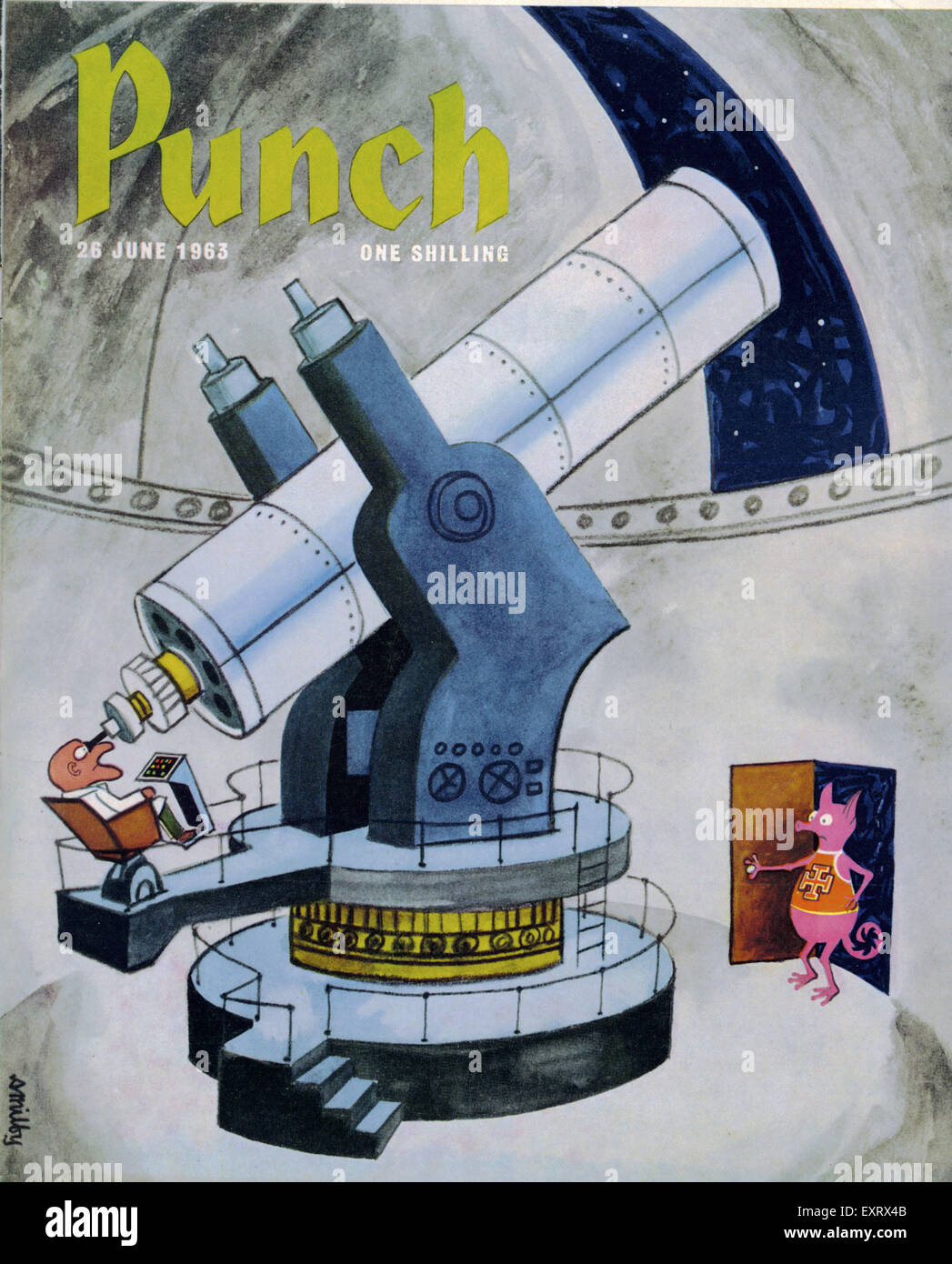 1960s UK Punch Magazine Cover Stock Photo - Alamy