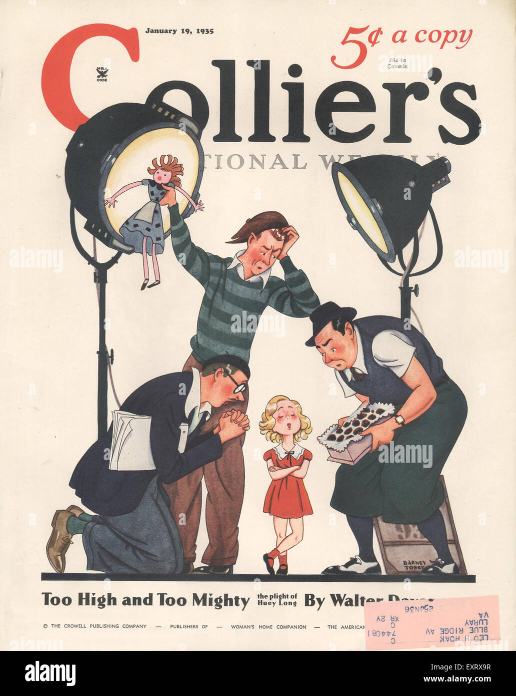 1930s usa colliers magazine cover hi-res stock photography and images ...