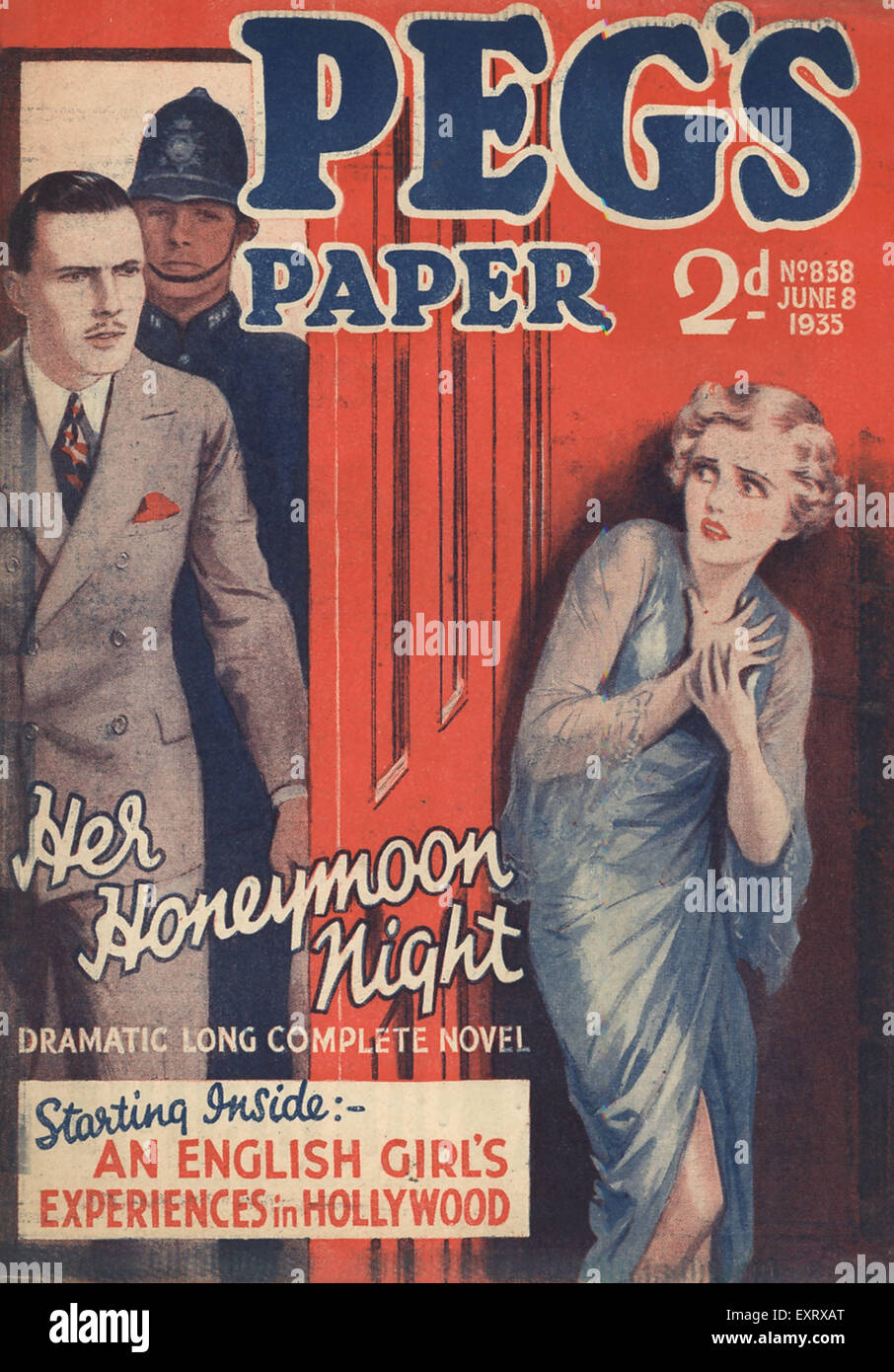 1930s UK Peg's Paper Magazine Cover Stock Photo - Alamy