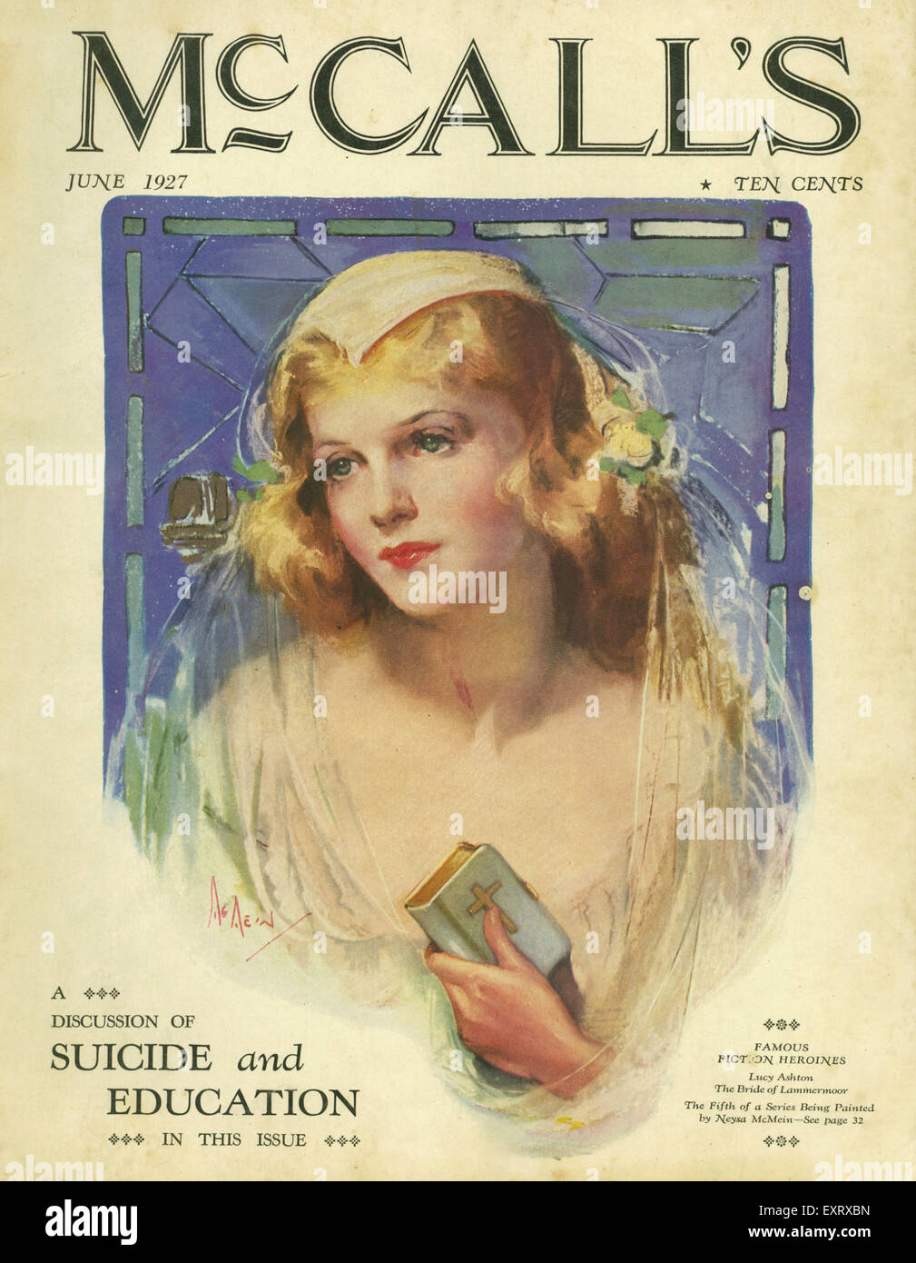 1920s USA McCall's Magazine Cover Stock Photo - Alamy