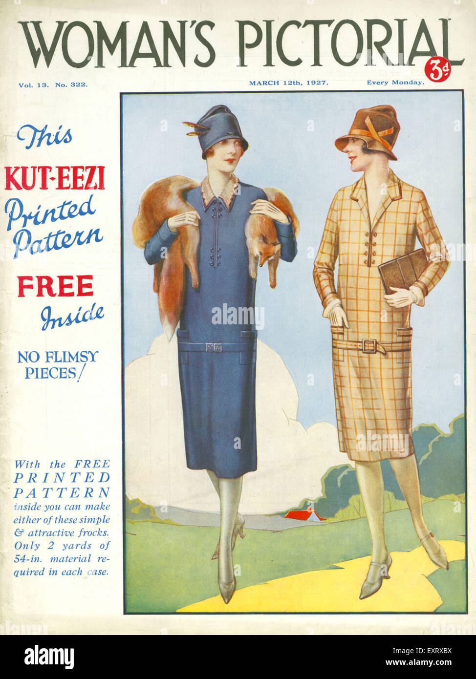 Womans pictorial hi-res stock photography and images - Alamy