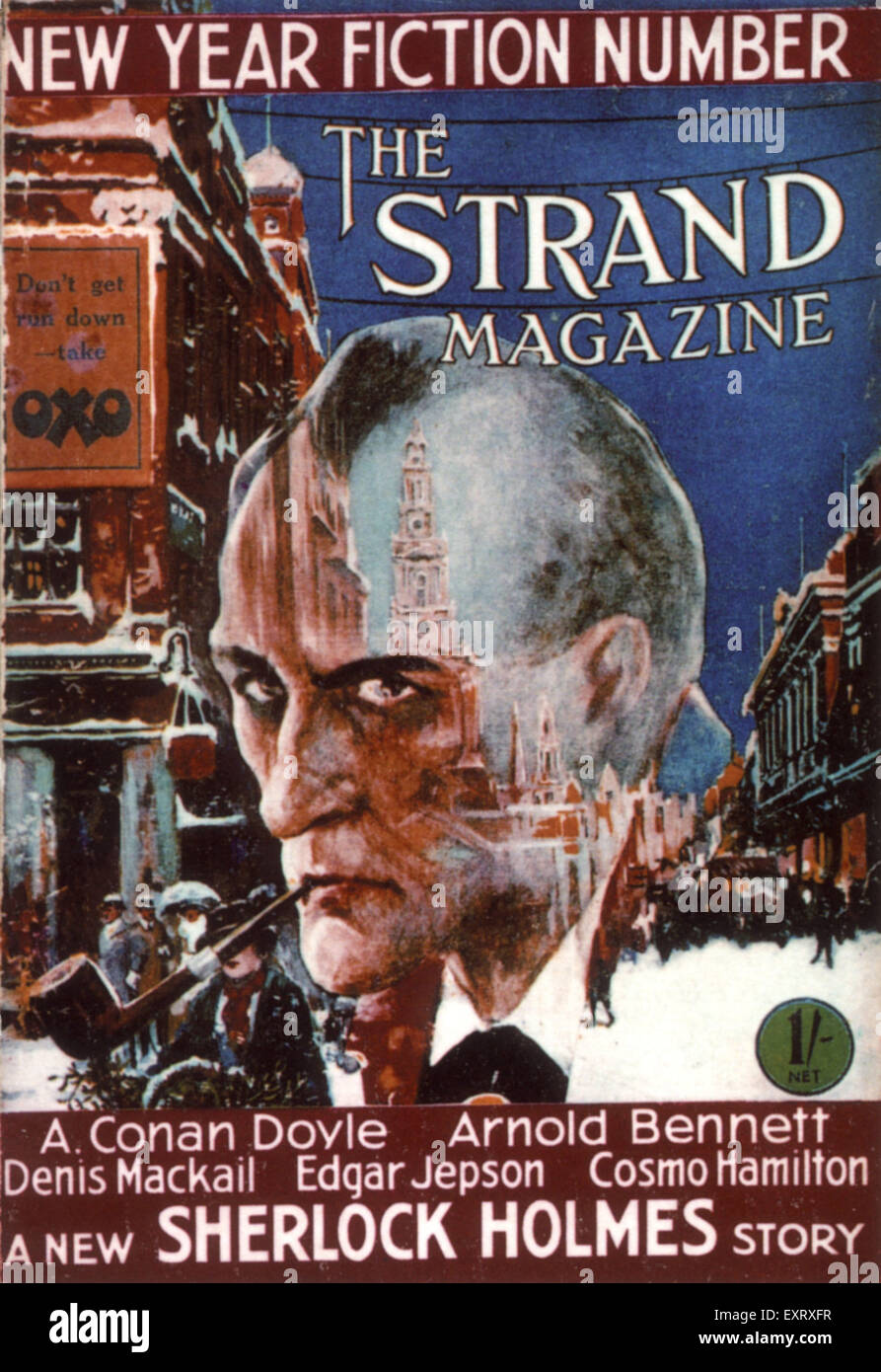 1900s UK The Strand Magazine Magazine Cover Stock Photo - Alamy