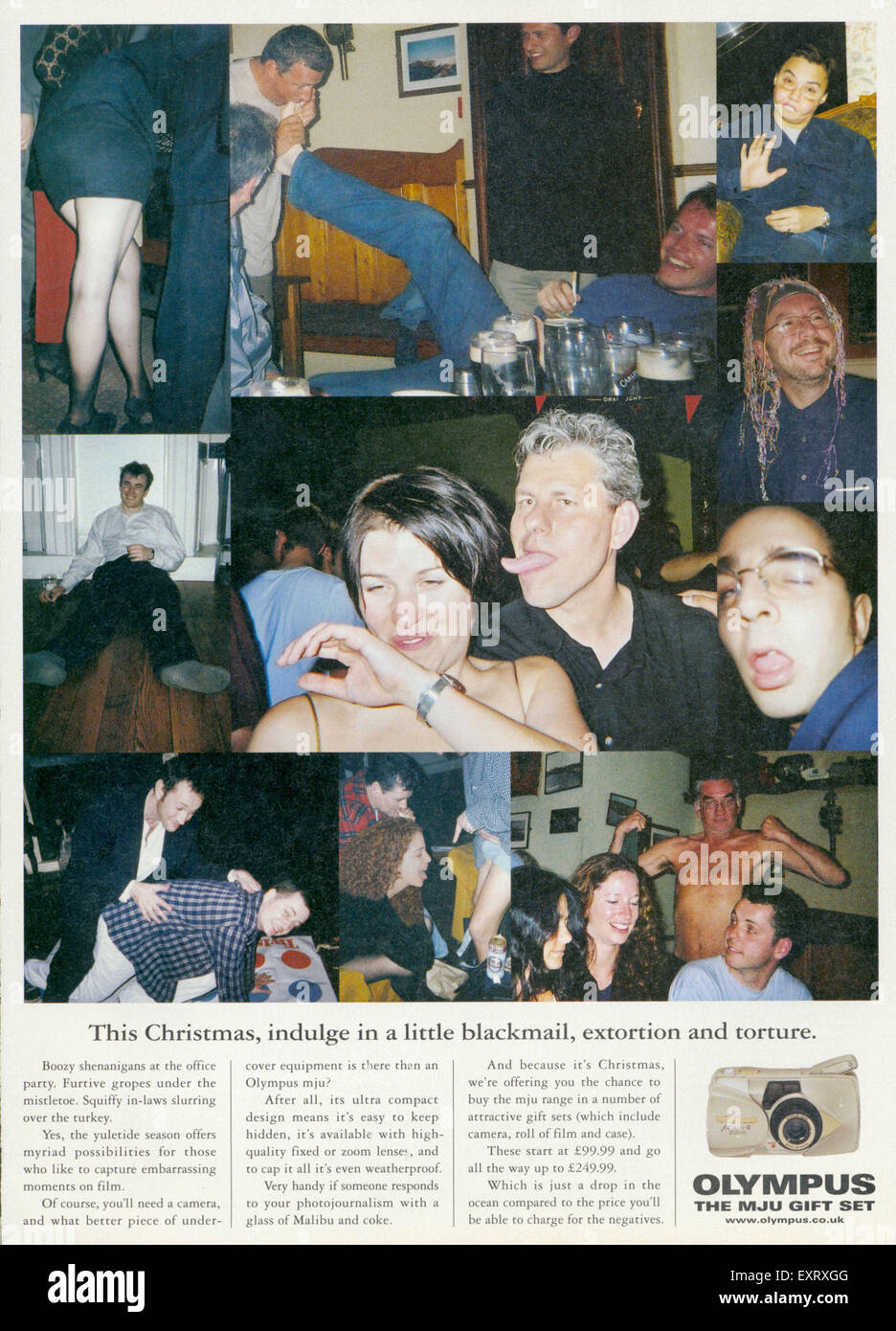 2000s UK Olympus Magazine Advert Stock Photo - Alamy