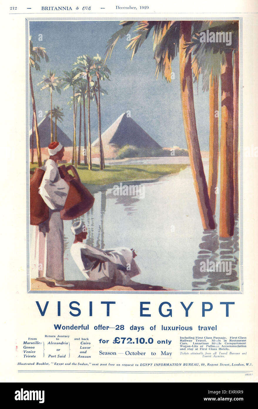 1920s egypt hi-res stock photography and images - Alamy