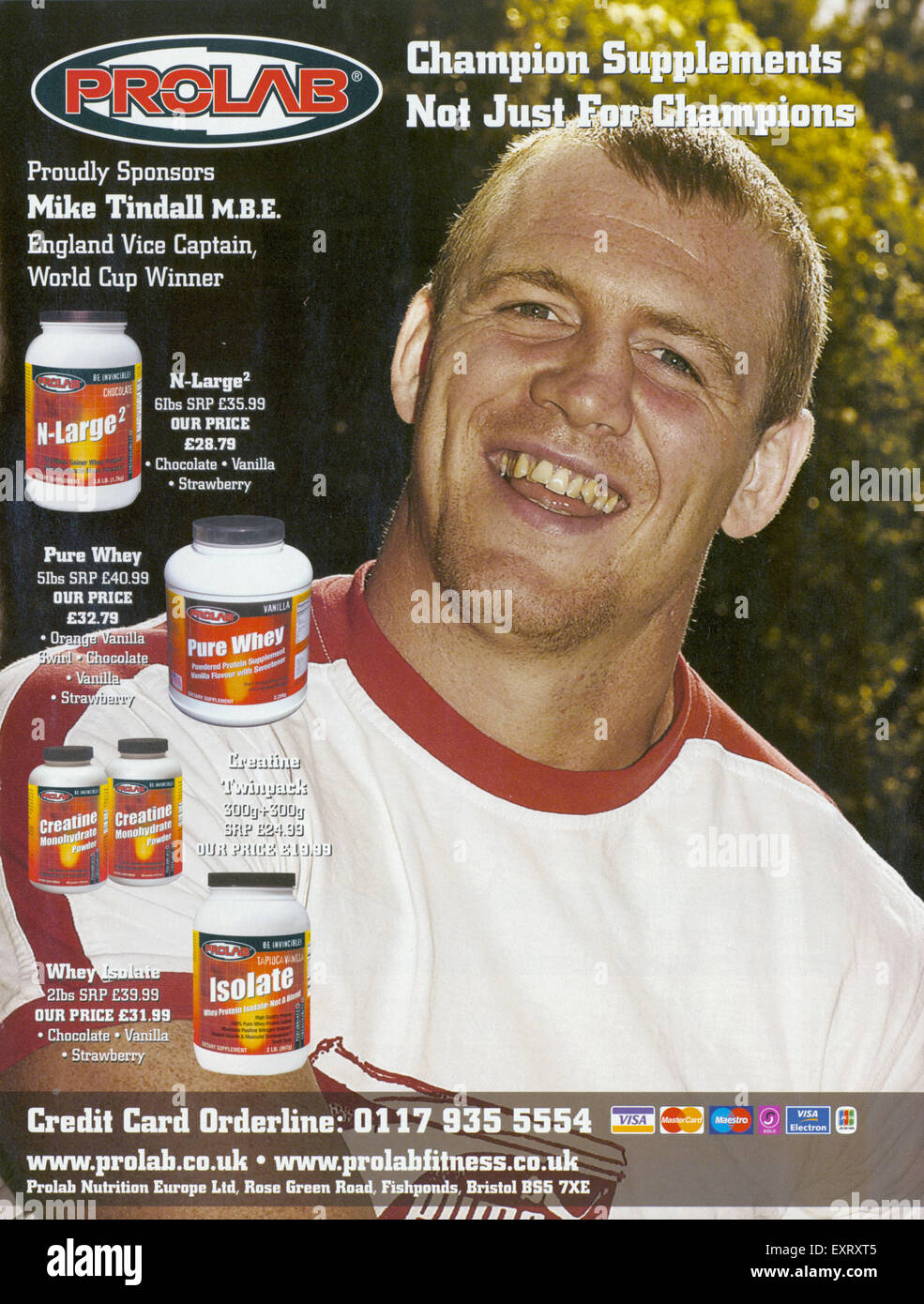 2000s UK ProLab Magazine Advert Stock Photo - Alamy