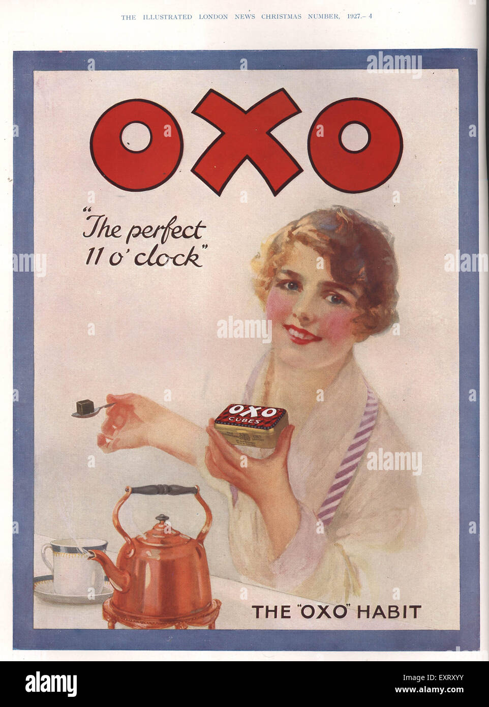 1920s UK Oxo Magazine Advert Stock Photo - Alamy