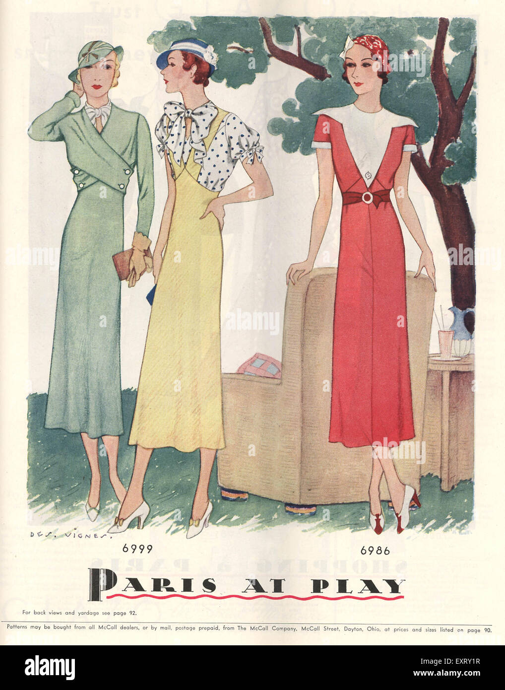 Paris 1930s hi-res stock photography and images - Alamy