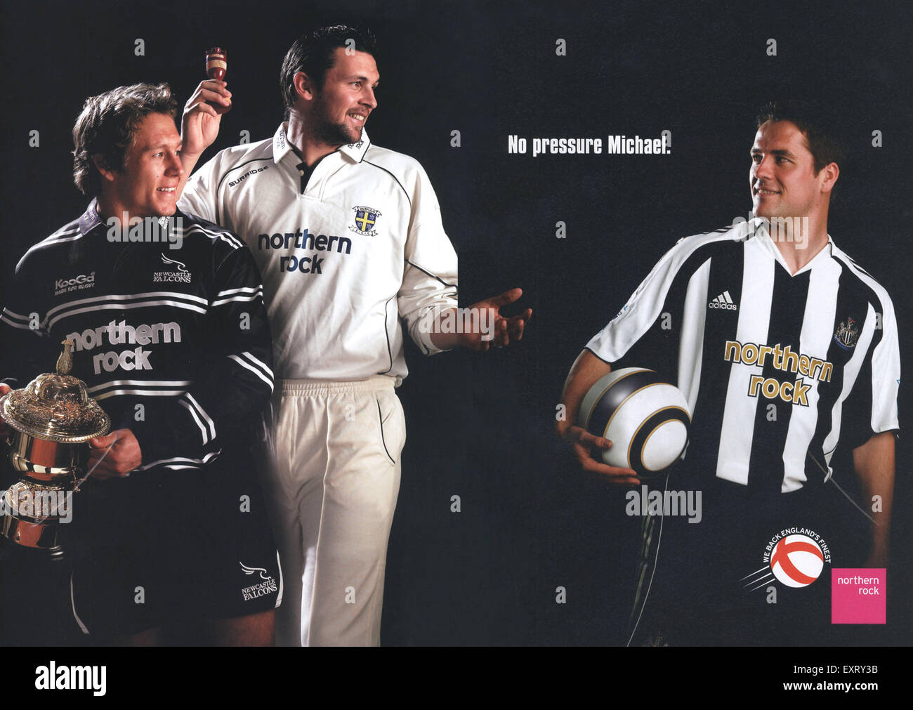 2000s UK Northern Rock Magazine Advert Stock Photo - Alamy