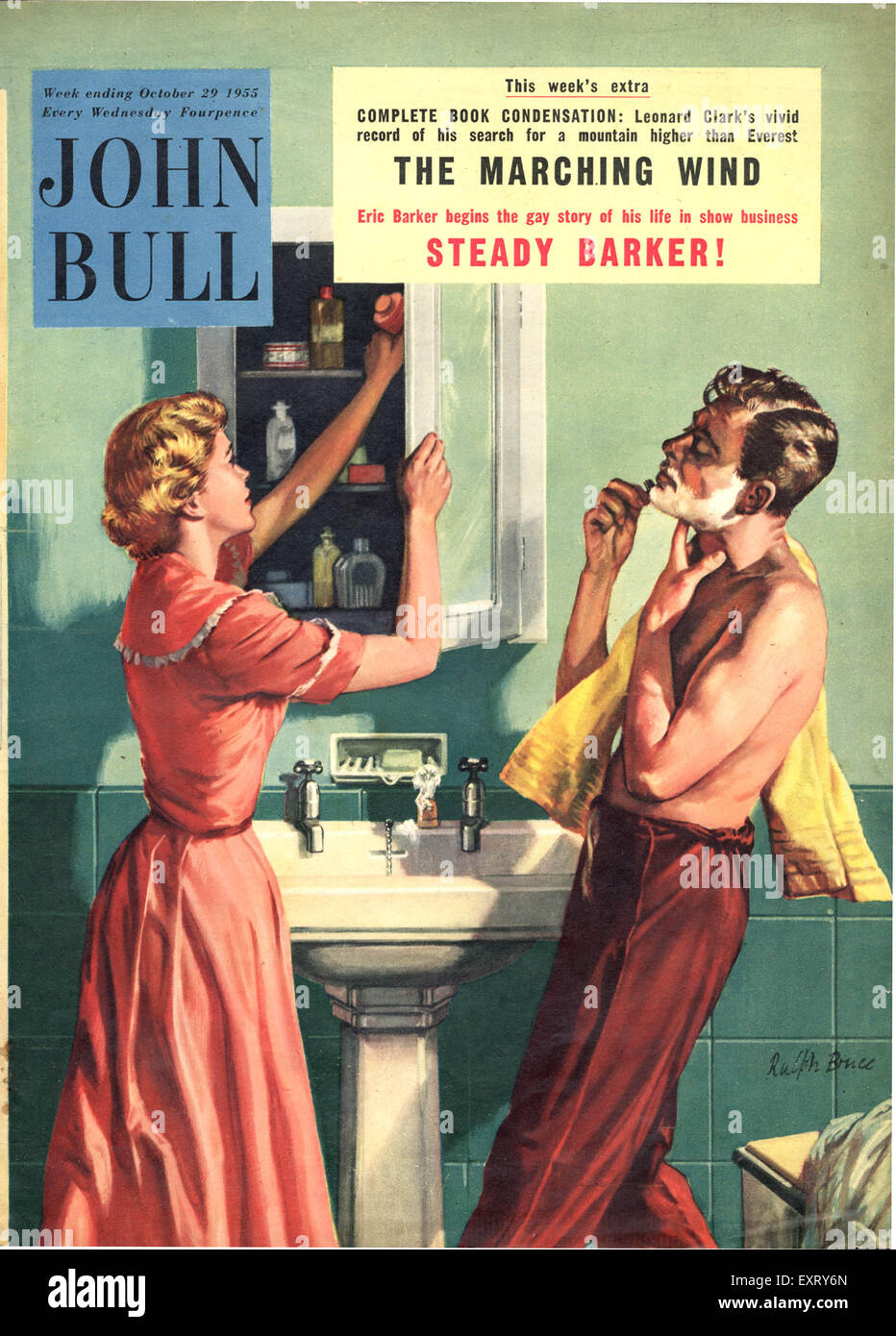 1950s uk woman magazine cover hi-res stock photography and images - Alamy
