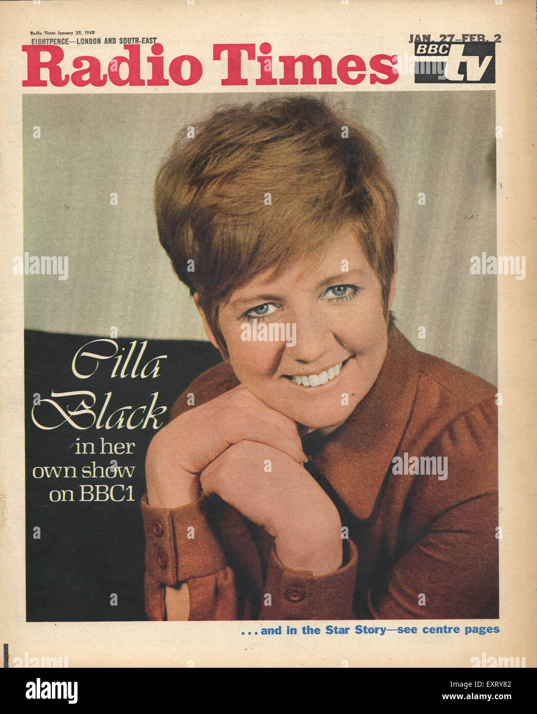 1960s uk radio times magazine hi-res stock photography and images - Alamy
