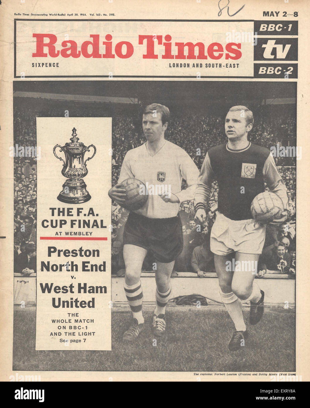 1960s uk radio times magazine hi-res stock photography and images - Alamy