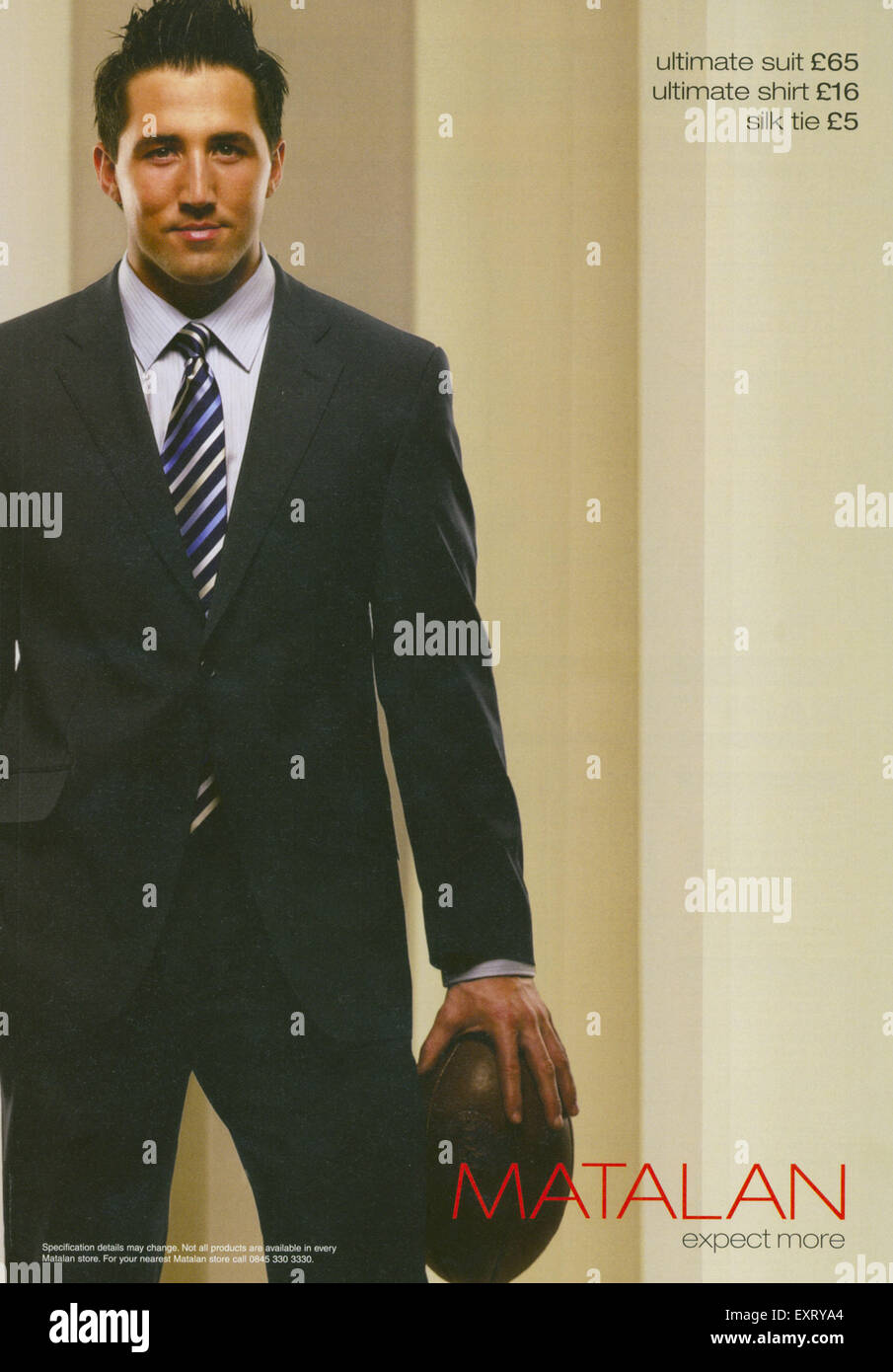 2000s UK Matalan Magazine Advert Stock Photo - Alamy