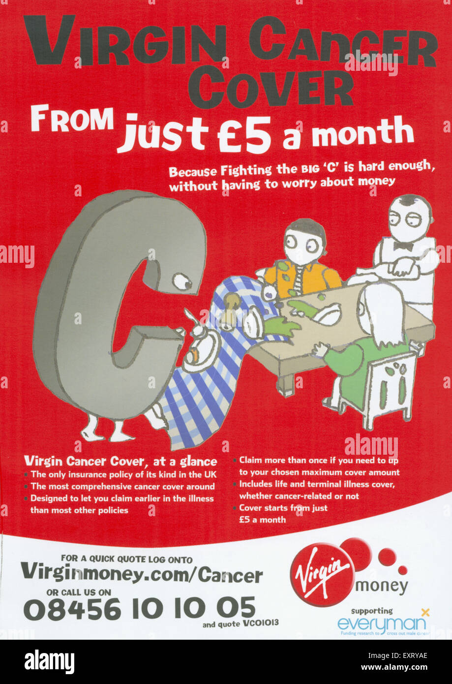 2000s UK Virgin Magazine Advert Stock Photo - Alamy