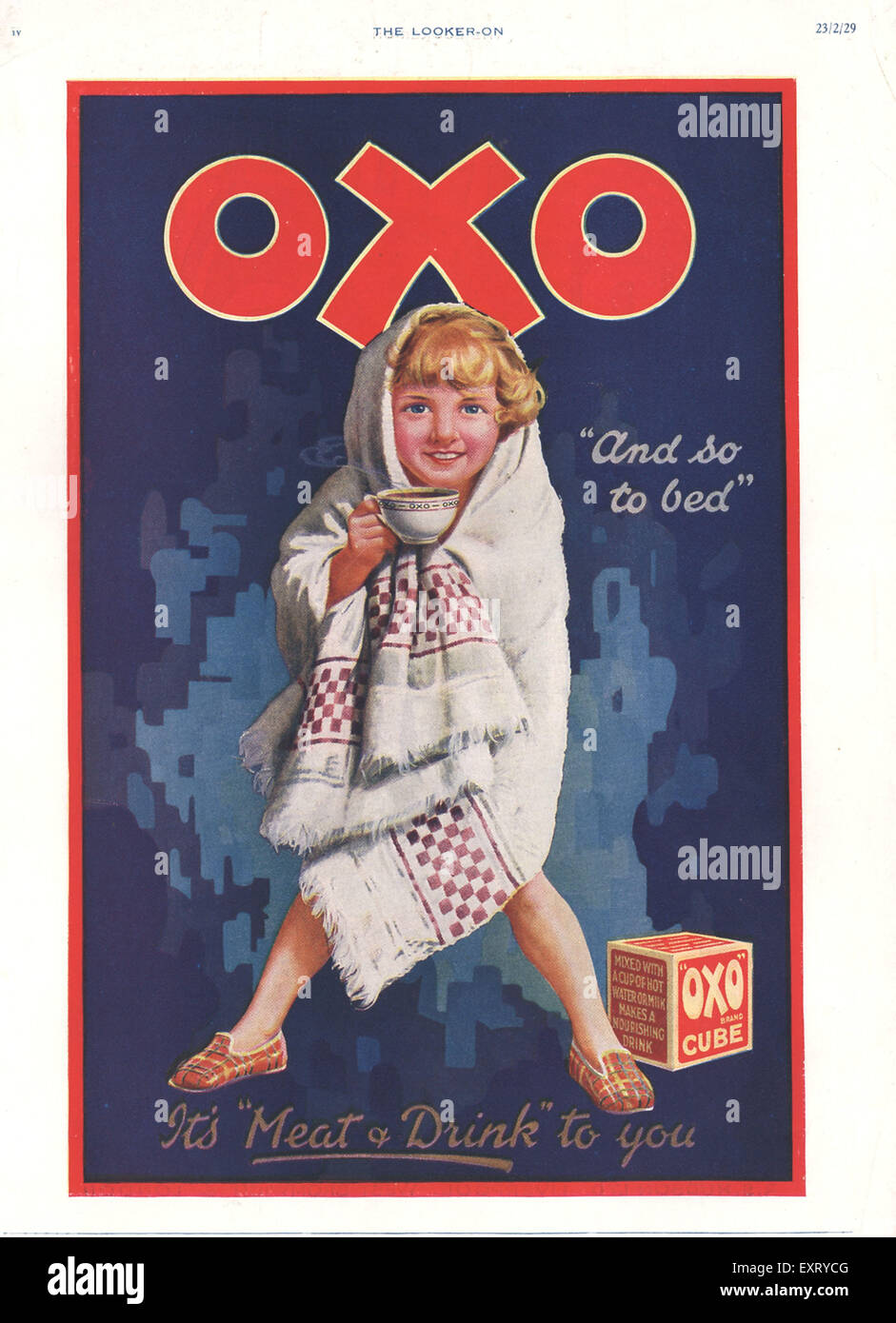 Oxo Advert High Resolution Stock Photography and Images - Alamy