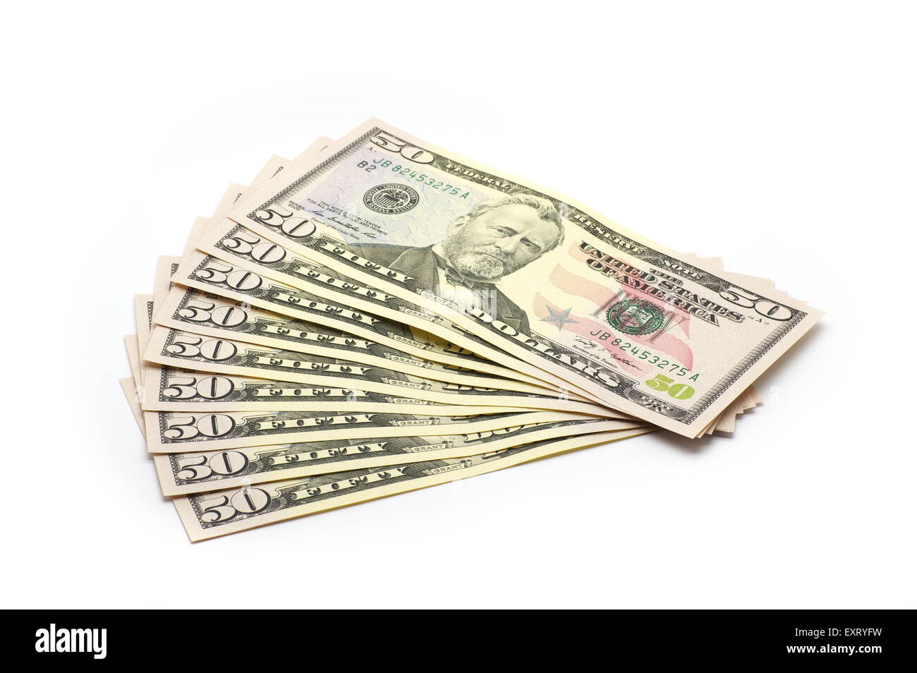 $50 dollar bill hi-res stock photography and images - Alamy