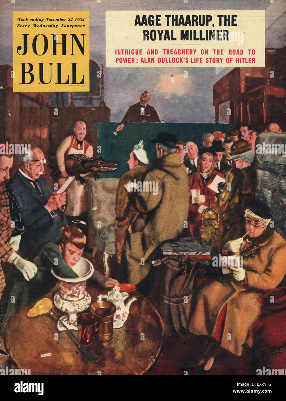1950s UK John Bull Magazine Cover Stock Photo - Alamy