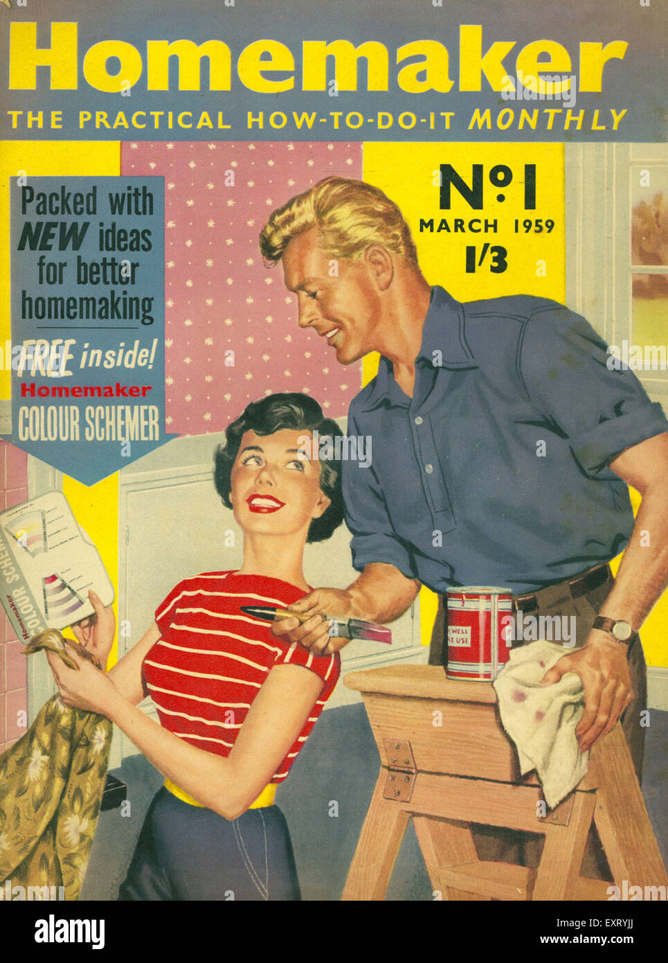 Homemaker 1950s High Resolution Stock Photography and Images - Alamy