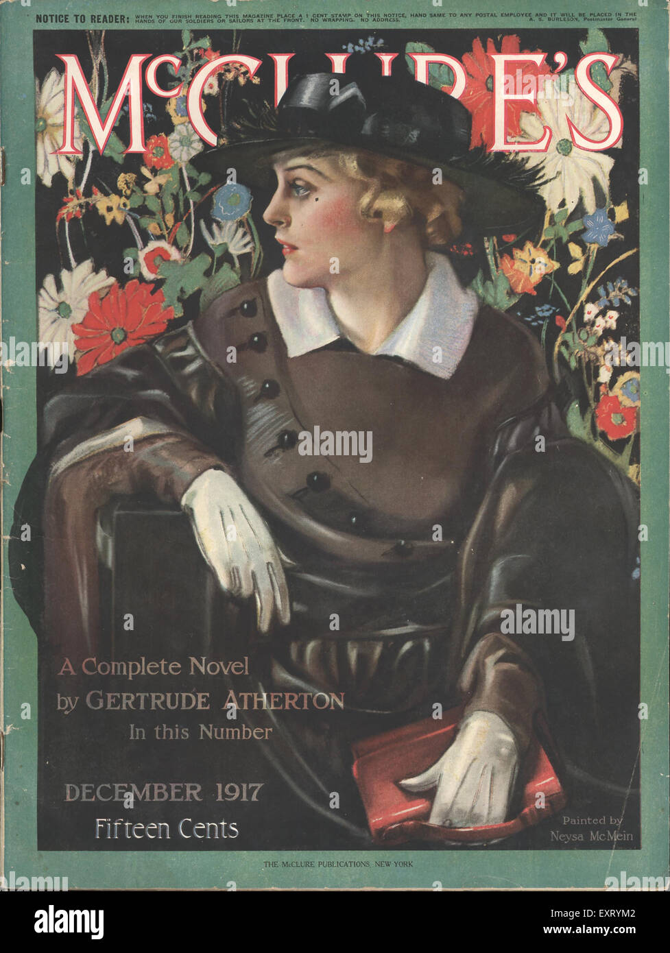 1910s USA McClure's Magazine Cover Stock Photo - Alamy