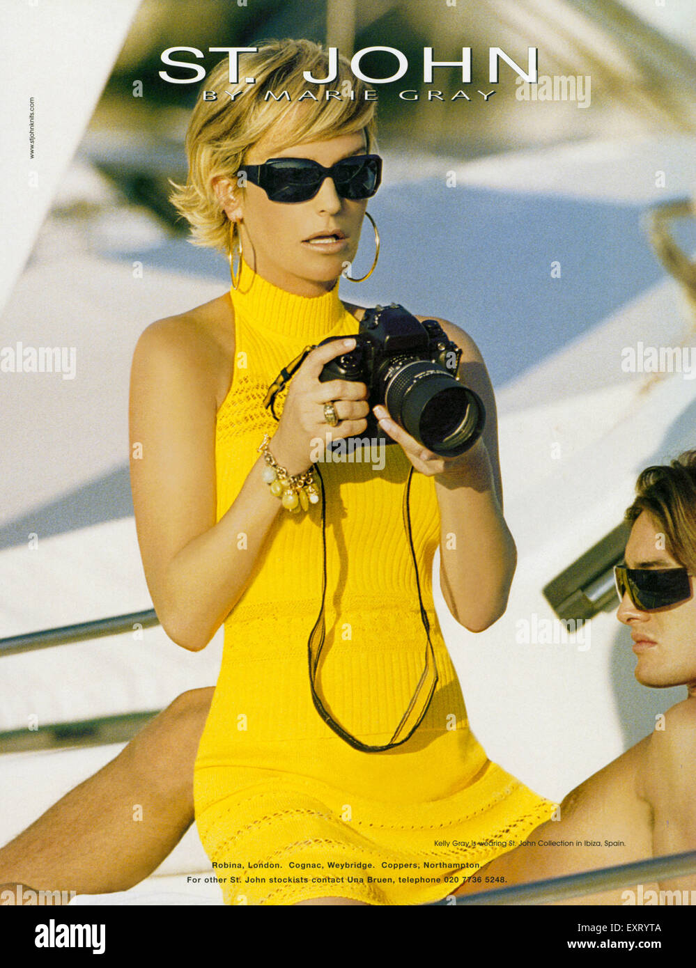 2000s USA St. John Magazine Advert Stock Photo - Alamy
