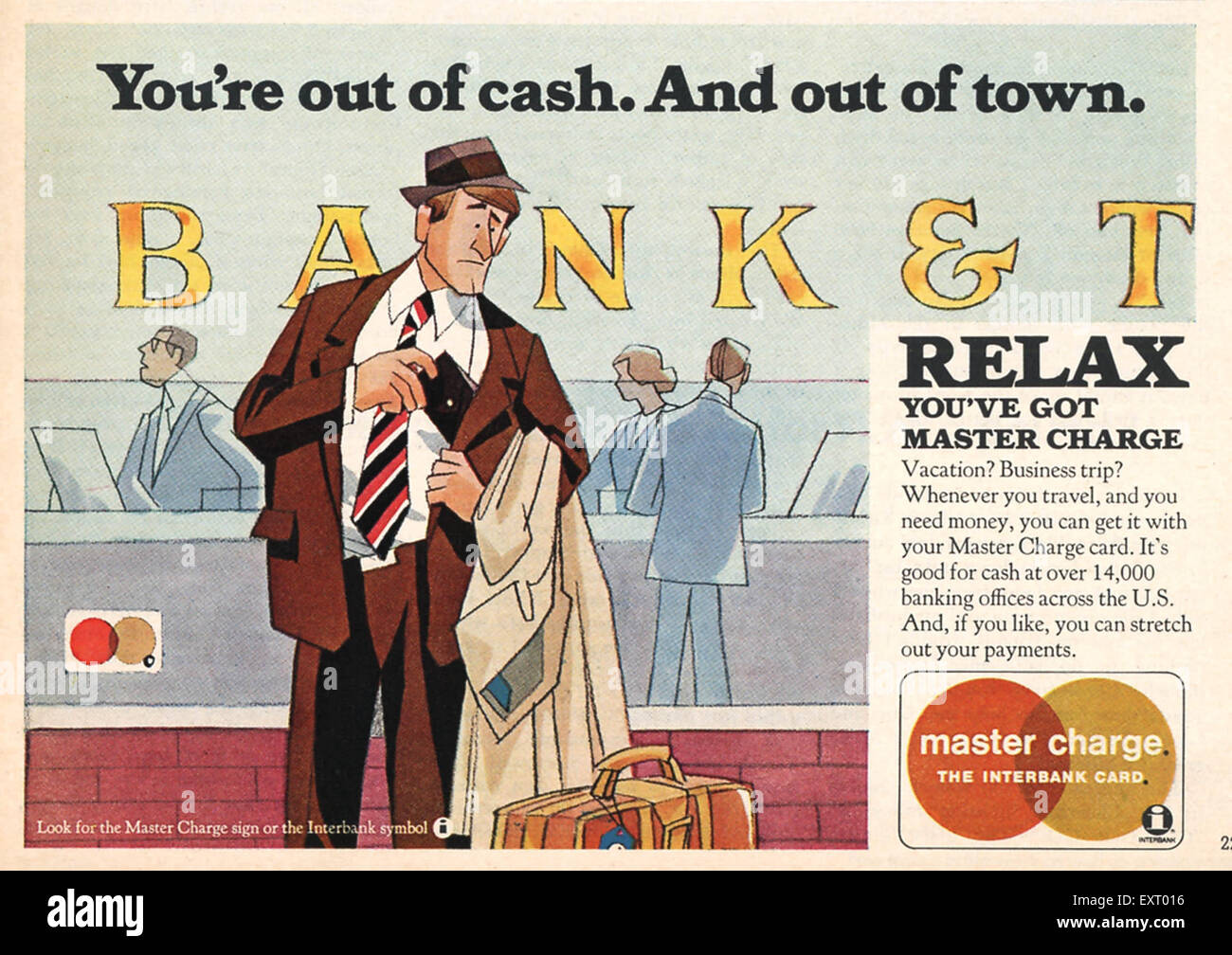 1980s UK Mastercard Magazine Advert Stock Photo - Alamy