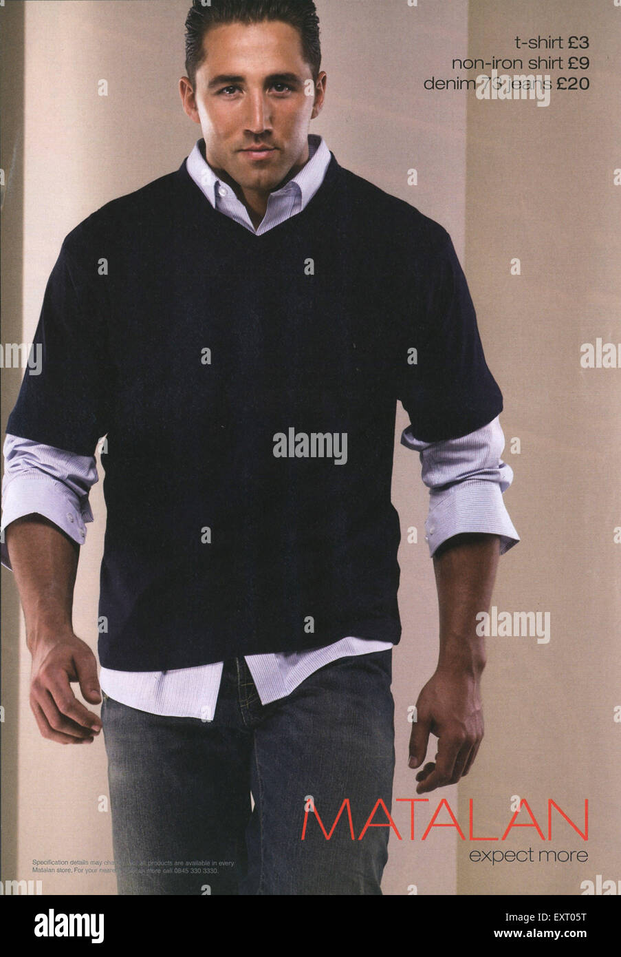 Matalan advert 2000s hi-res stock photography and images - Alamy