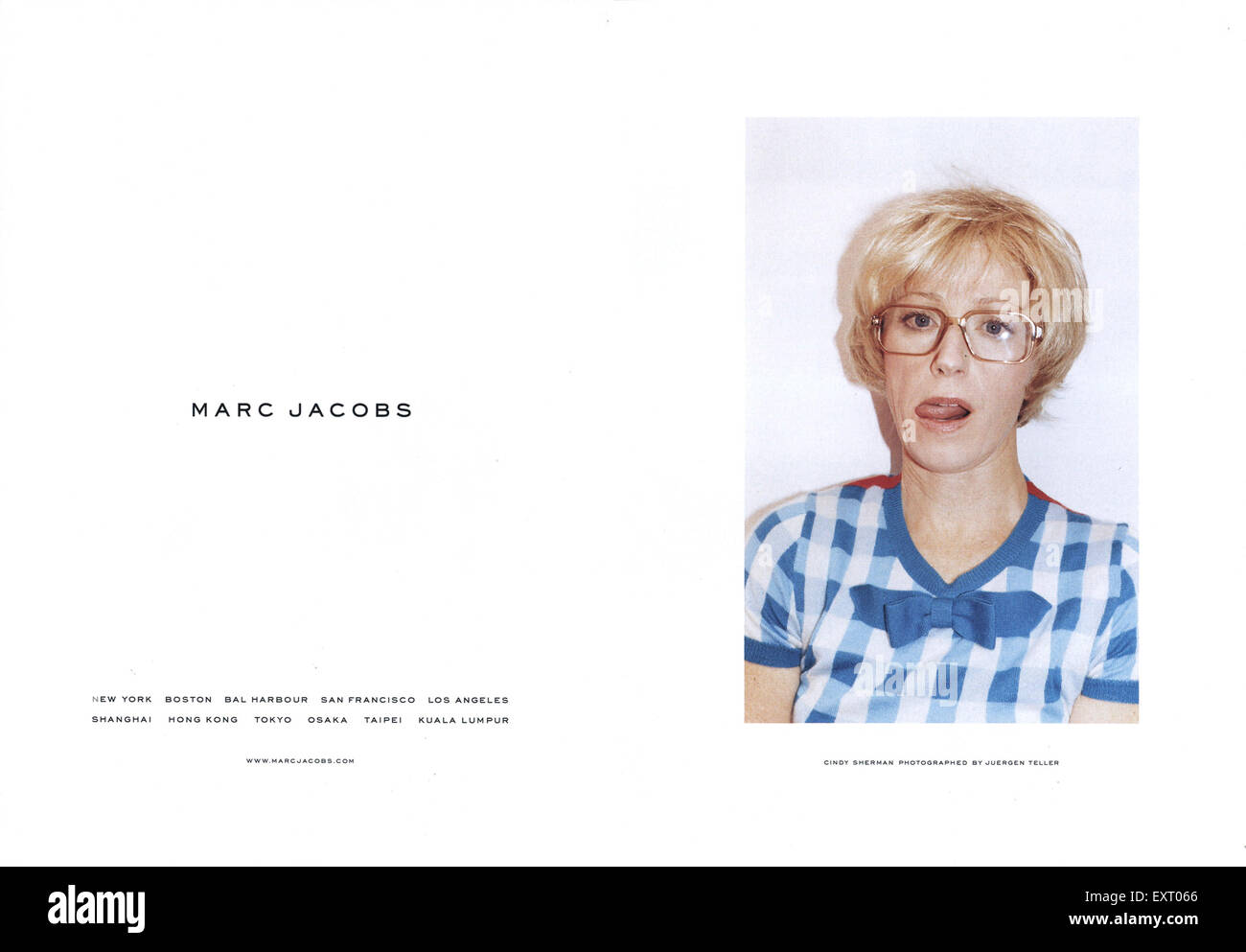 2000s USA Marc Jacobs Magazine Advert Stock Photo - Alamy