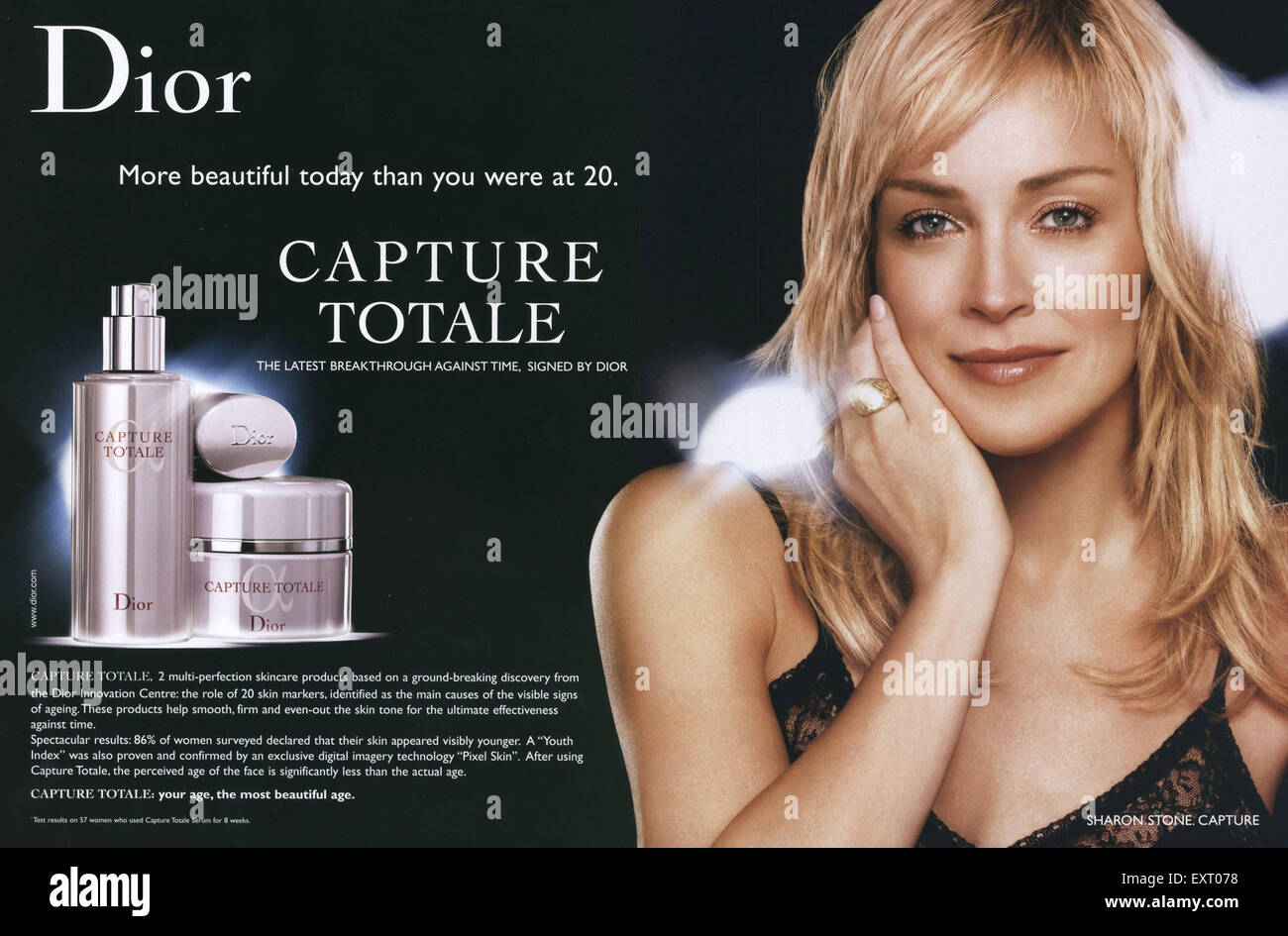 2000s UK Christian Dior Magazine Advert Stock Photo - Alamy