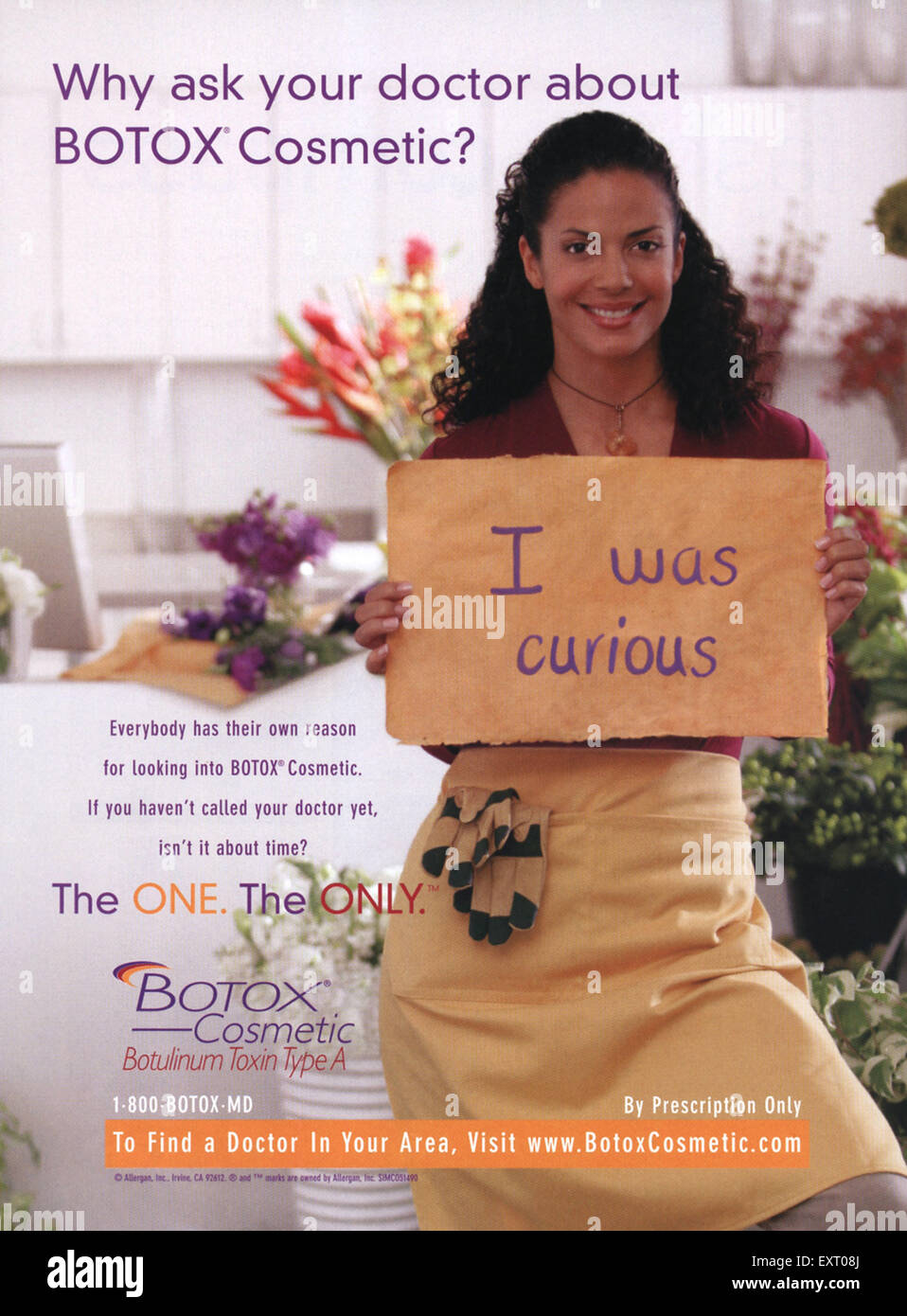 Botox Magazine Advertisement