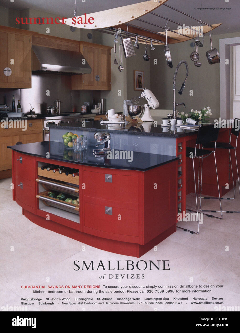 2000s UK Smallbone of Devizes Magazine Advert Stock Photo - Alamy