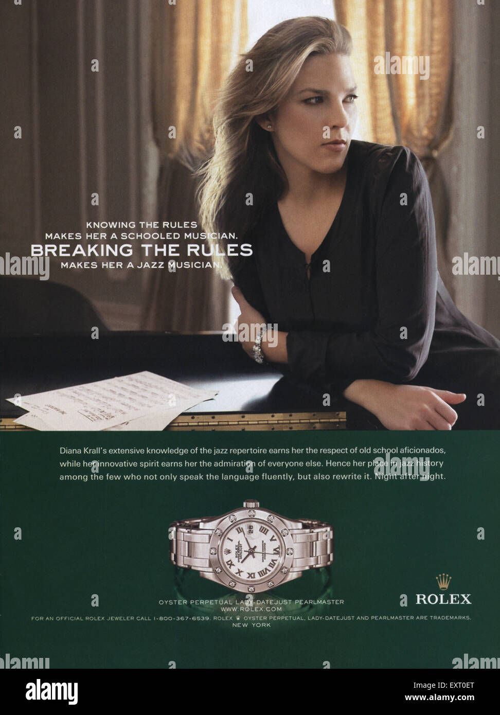 2000s USA Rolex Magazine Advert Stock Photo - Alamy