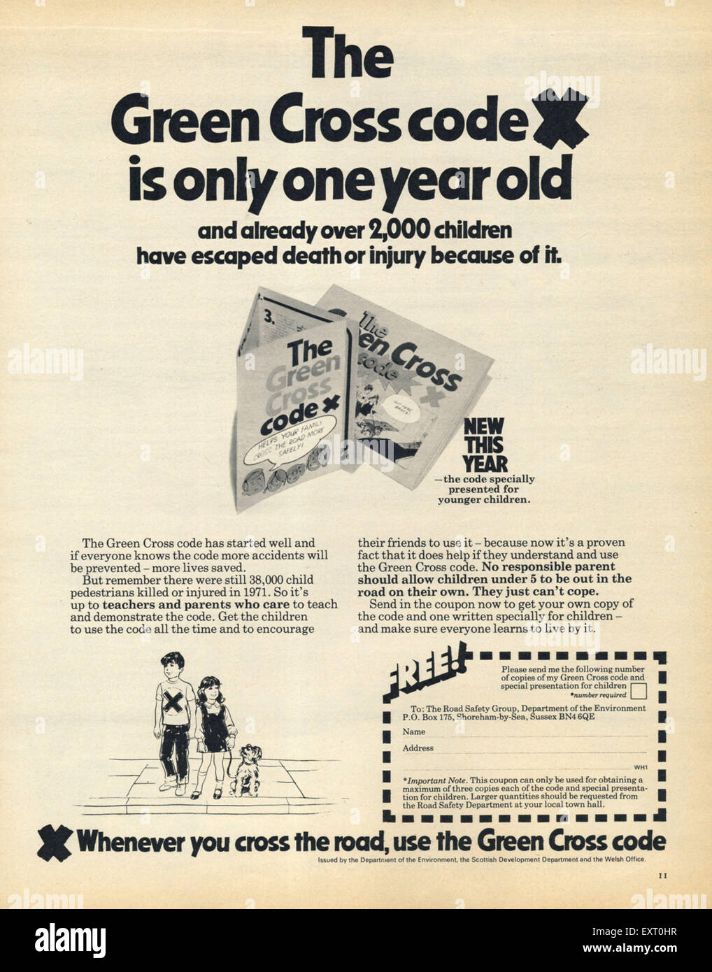 Green cross code hi-res stock photography and images - Alamy