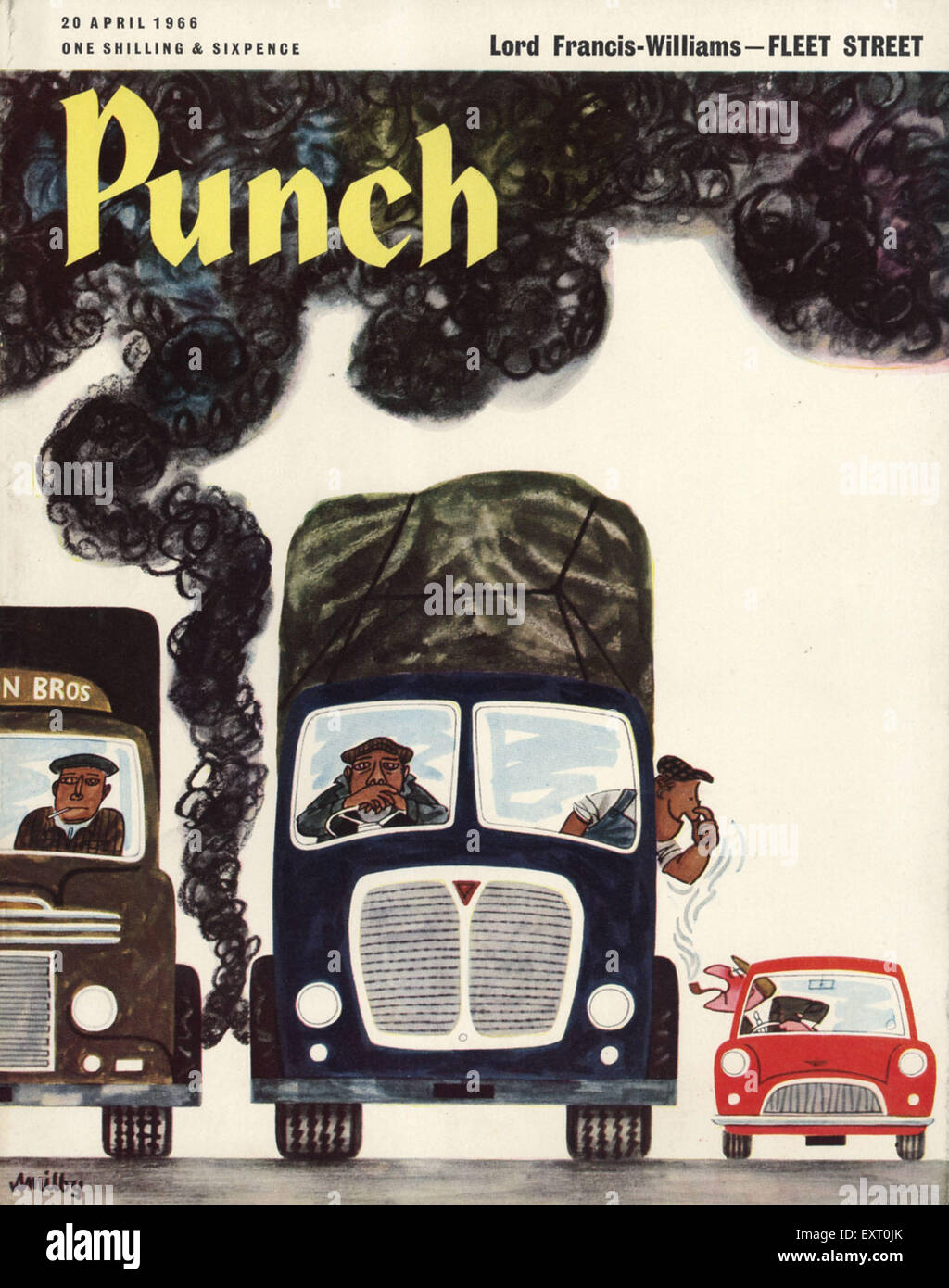 1960s UK Punch Magazine Cover Stock Photo - Alamy