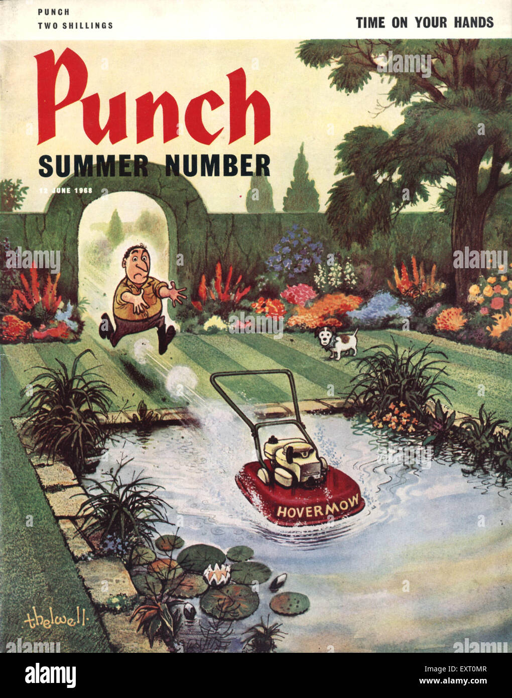 1960s UK Punch Magazine Cover Stock Photo - Alamy