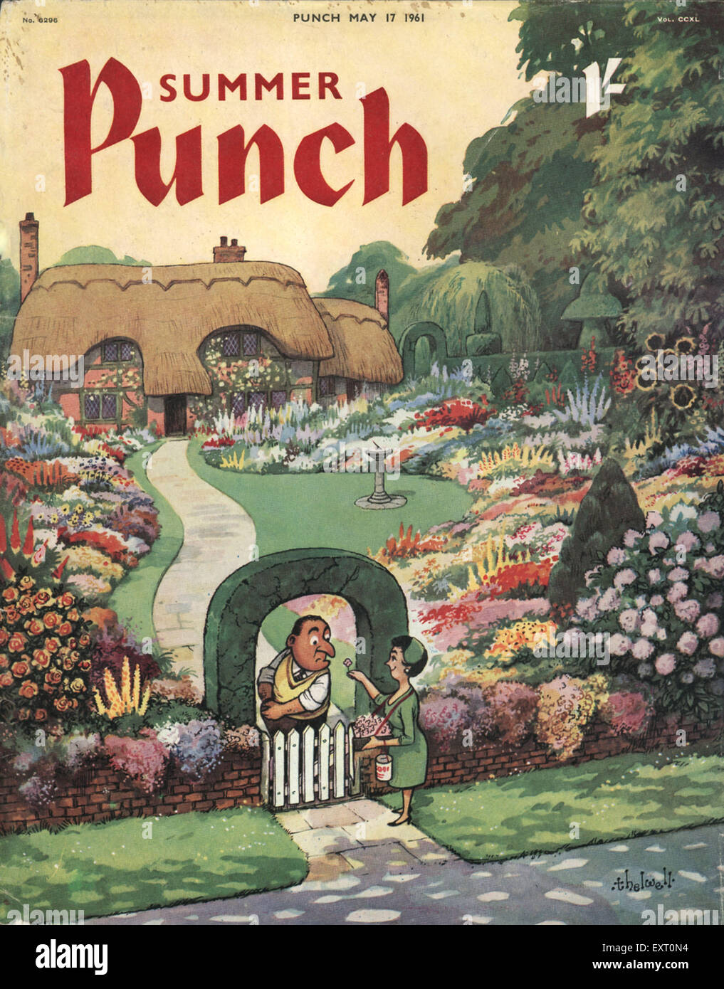 1960s UK Punch Magazine Cover Stock Photo - Alamy