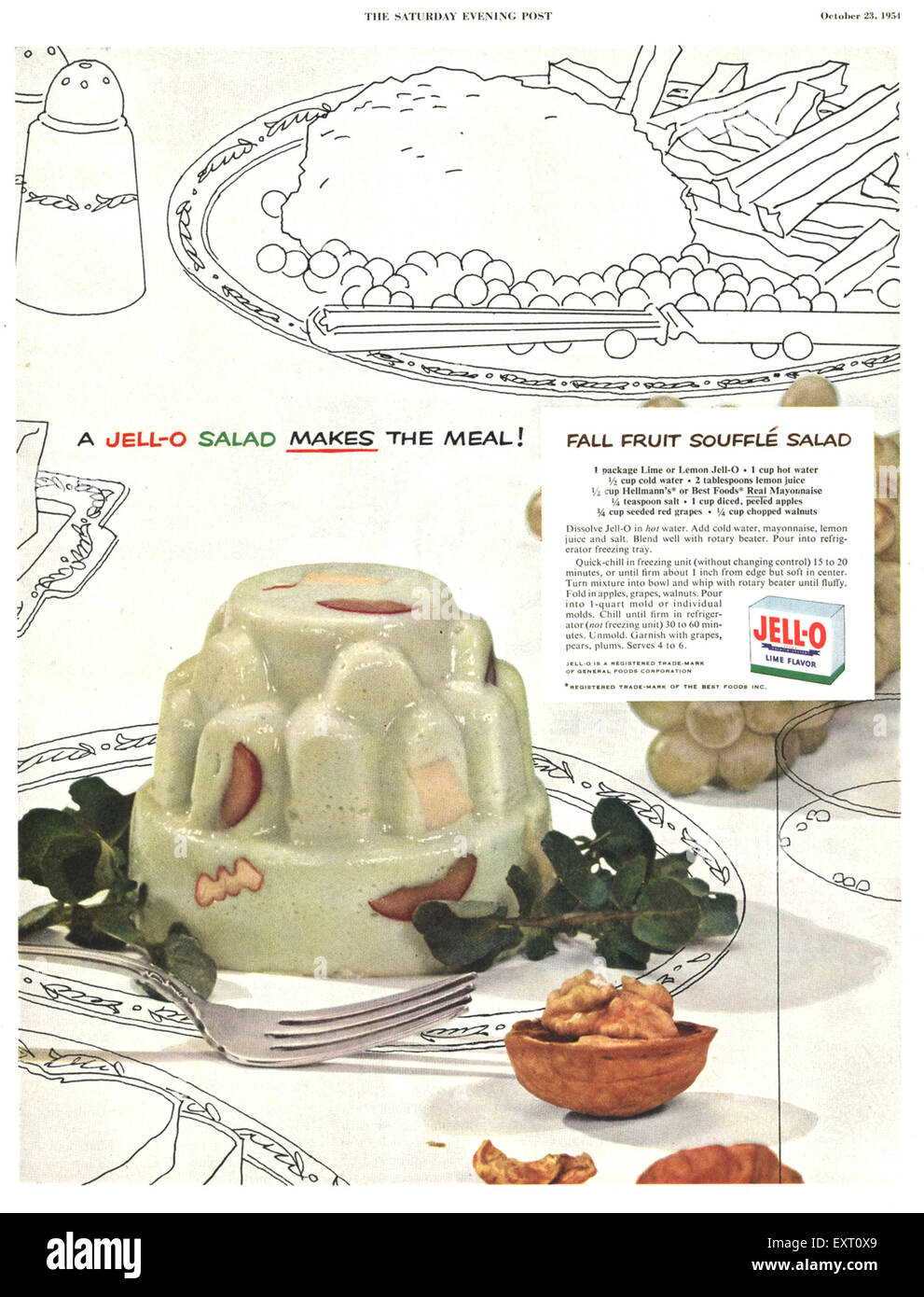 Jell o advert hi-res stock photography and images - Alamy