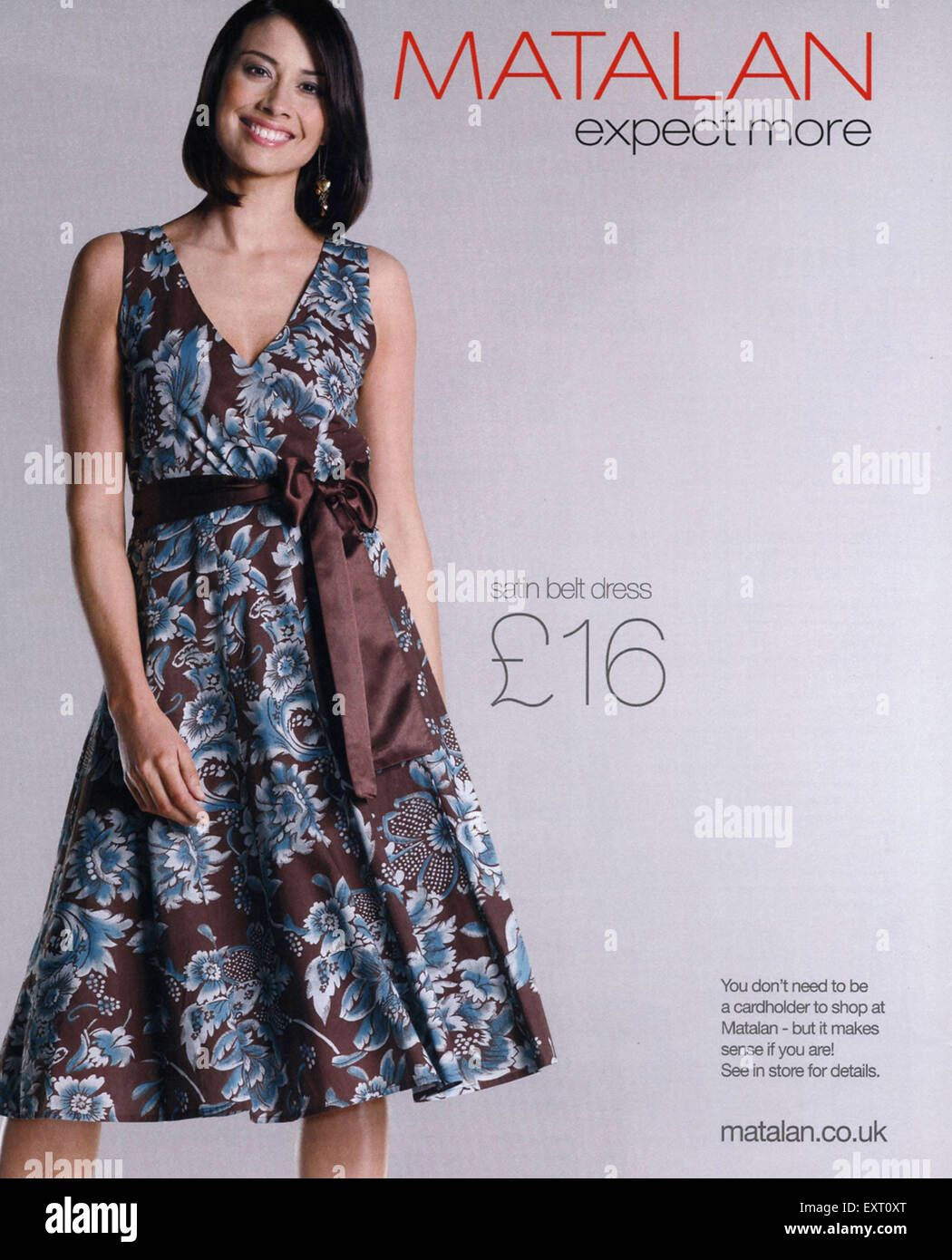 Uk matalan magazine advert hi-res stock photography and images - Alamy