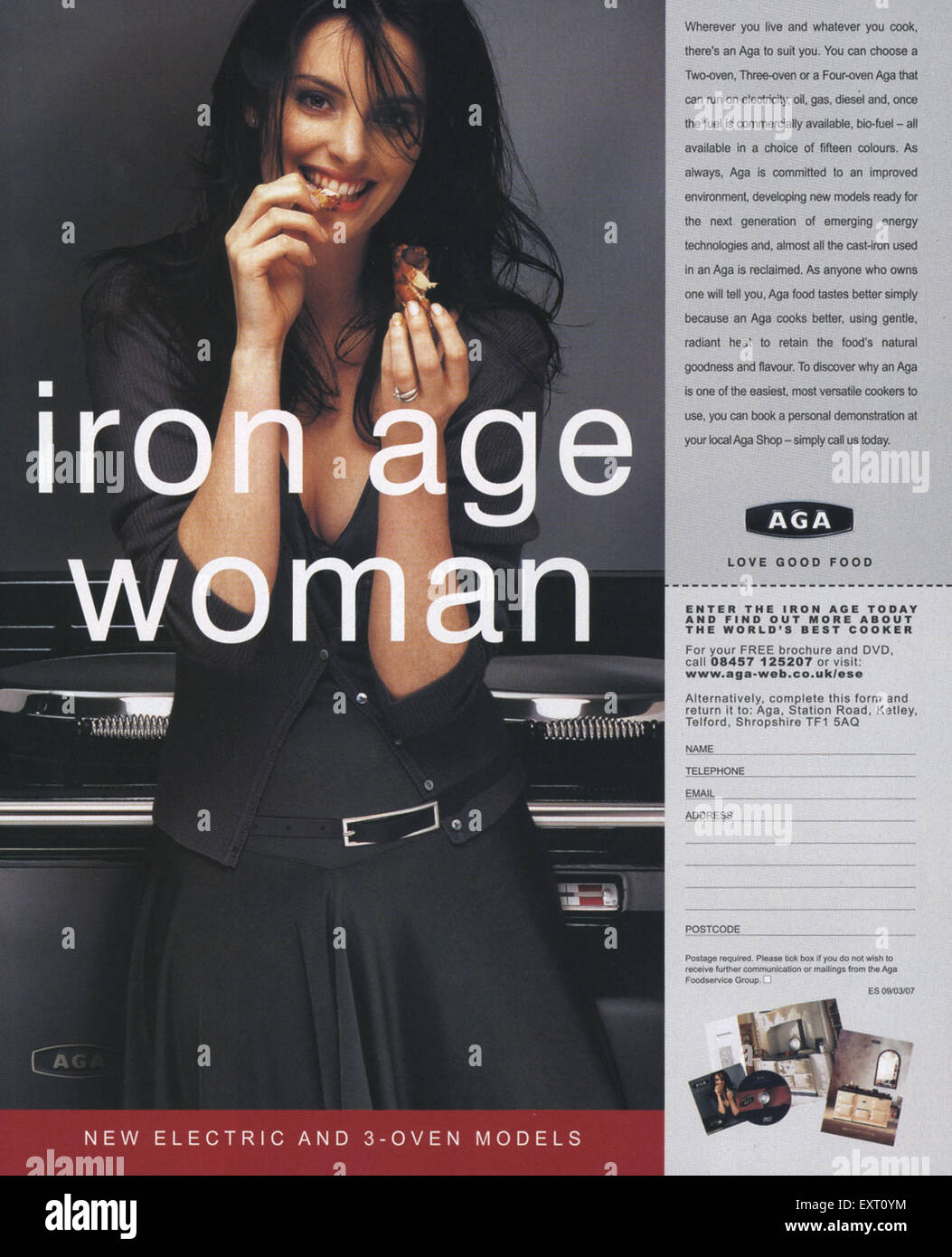 Aga advert hi-res stock photography and images - Alamy