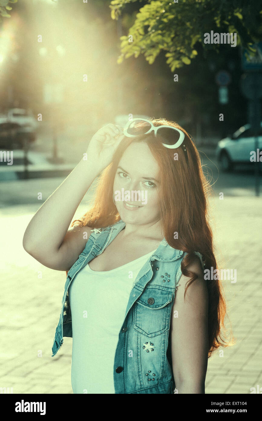 Woman Backlit Street High Resolution Stock Photography and Images - Alamy