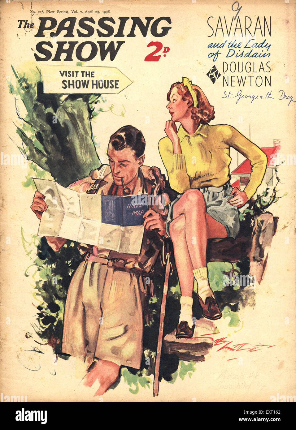 1930s UK The Passing Show Magazine Cover Stock Photo - Alamy