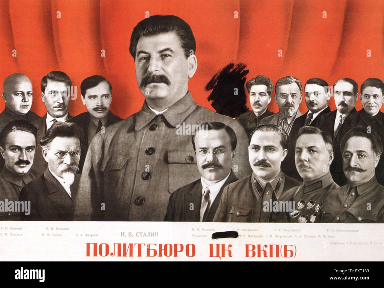 1930s Russia Communist Poster Stock Photo - Alamy