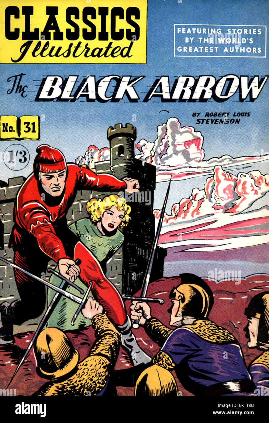 1950s UK Classics Illustrated Comic/ Annual Cover Stock Photo - Alamy