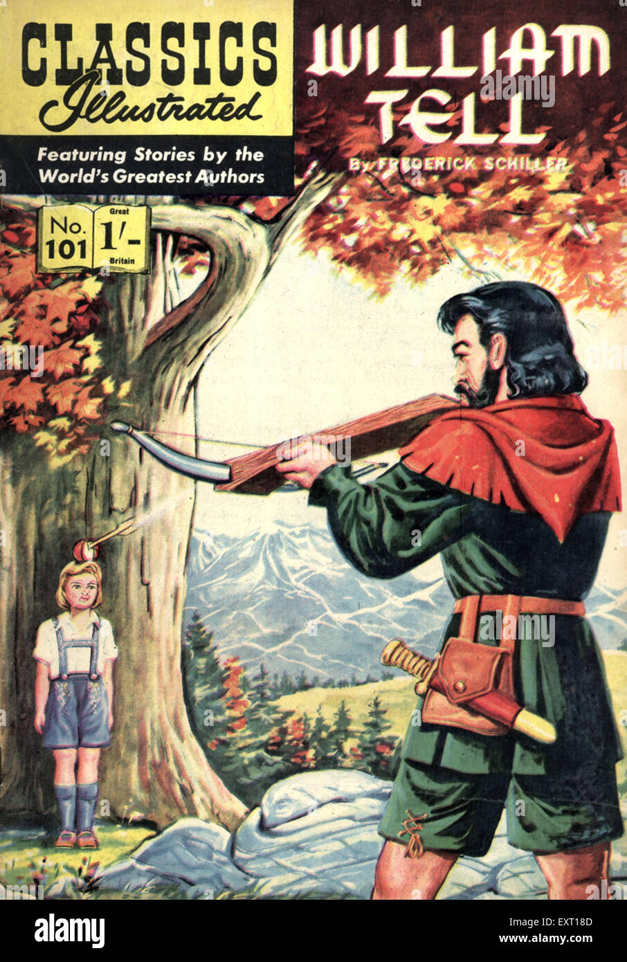 1950s UK Classics Illustrated Comic/ Annual Cover Stock Photo - Alamy