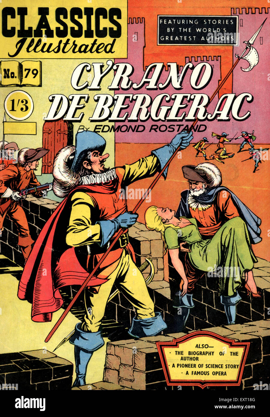 1950s UK Classics Illustrated Comic/ Annual Cover Stock Photo - Alamy