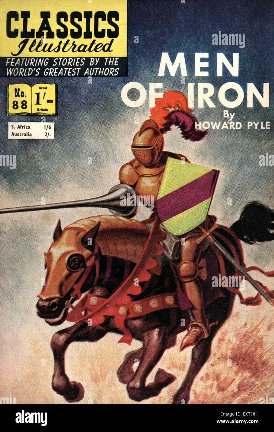 1950s UK Classics Illustrated Comic/ Annual Cover Stock Photo - Alamy
